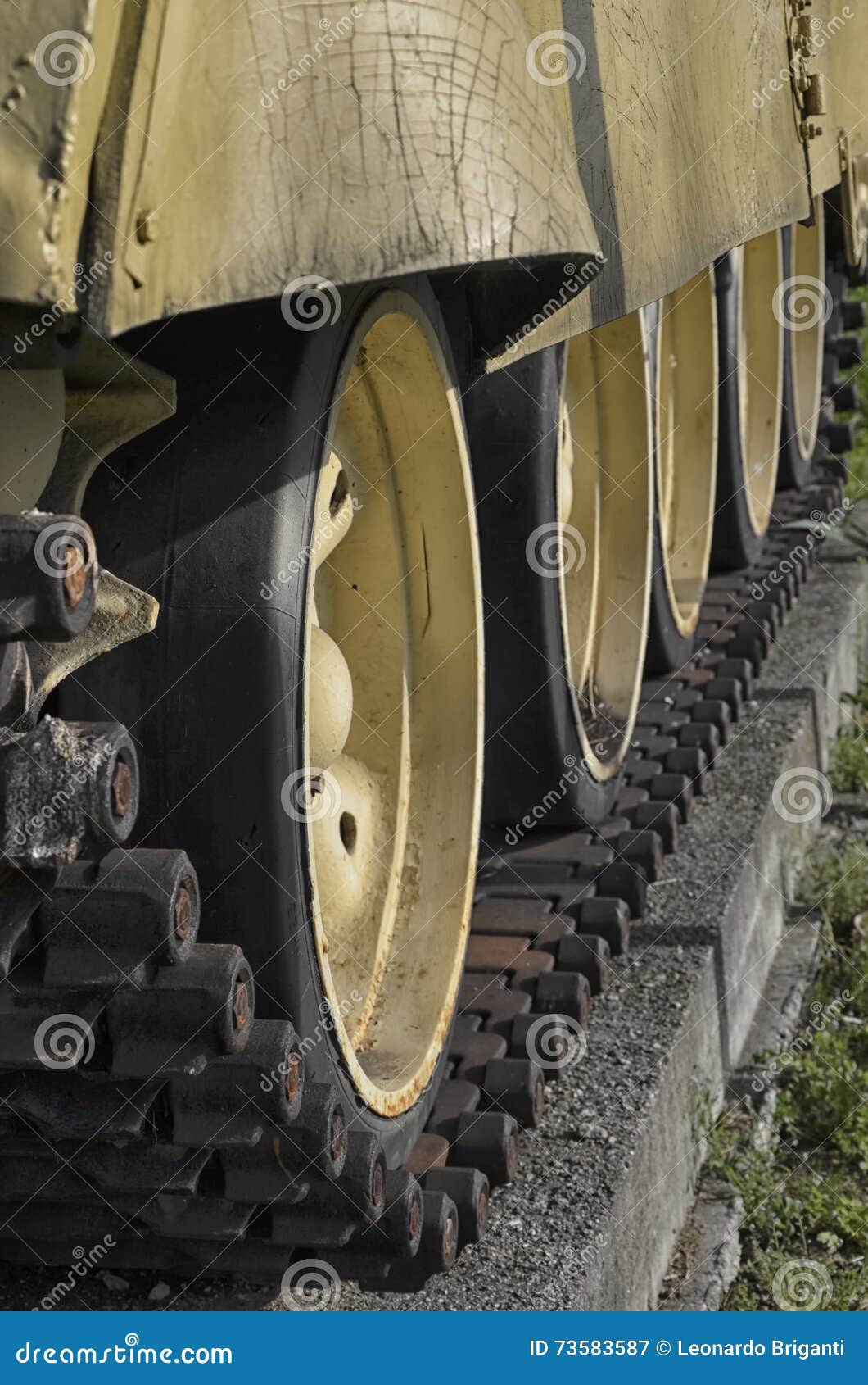 The Continuous Track of the T-55 Stock Image - Image of union, saddam ...
