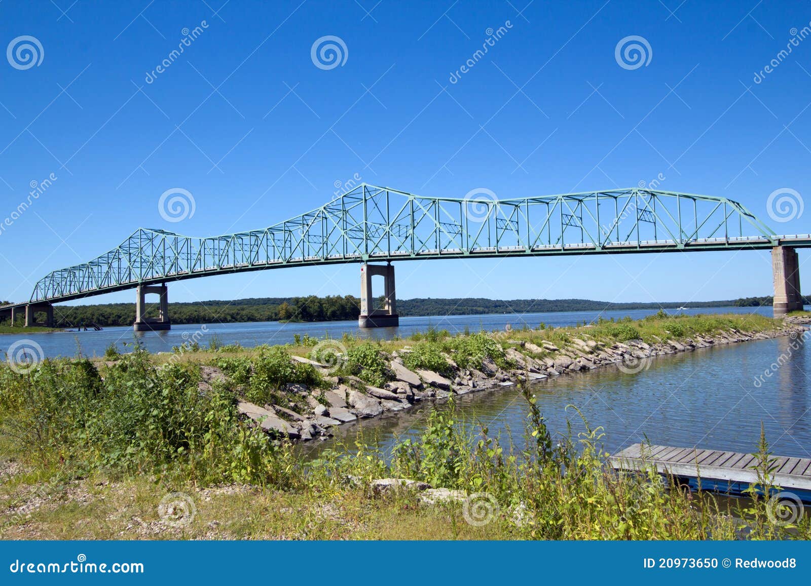 Continuous Truss Bridge Stock Images by Megapixl