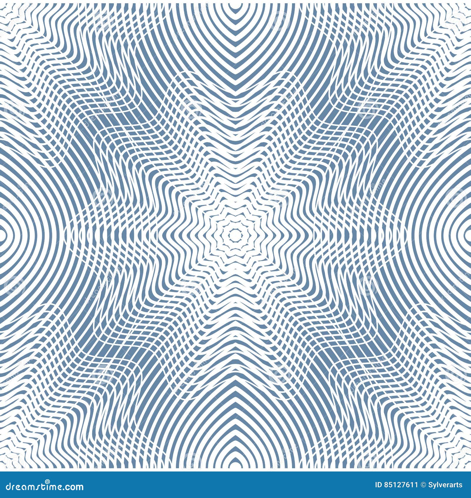 Continuous Vector Pattern with Graphic Lines, Decorative Abstract ...