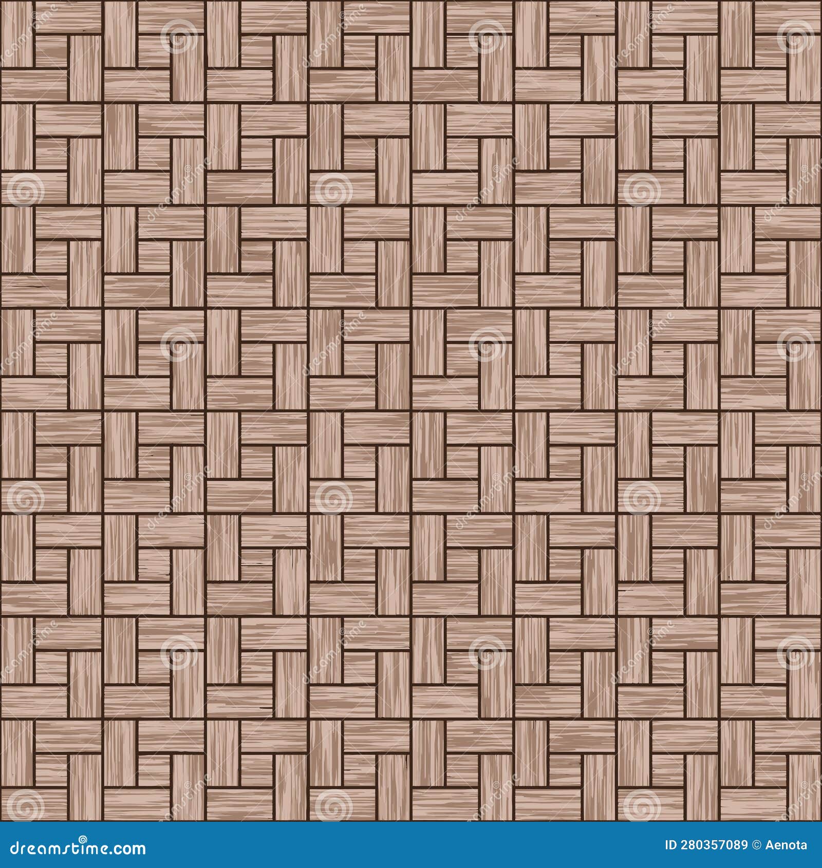 Continuous Vector Wooden Parquet Pattern Stock Vector - Illustration of ...