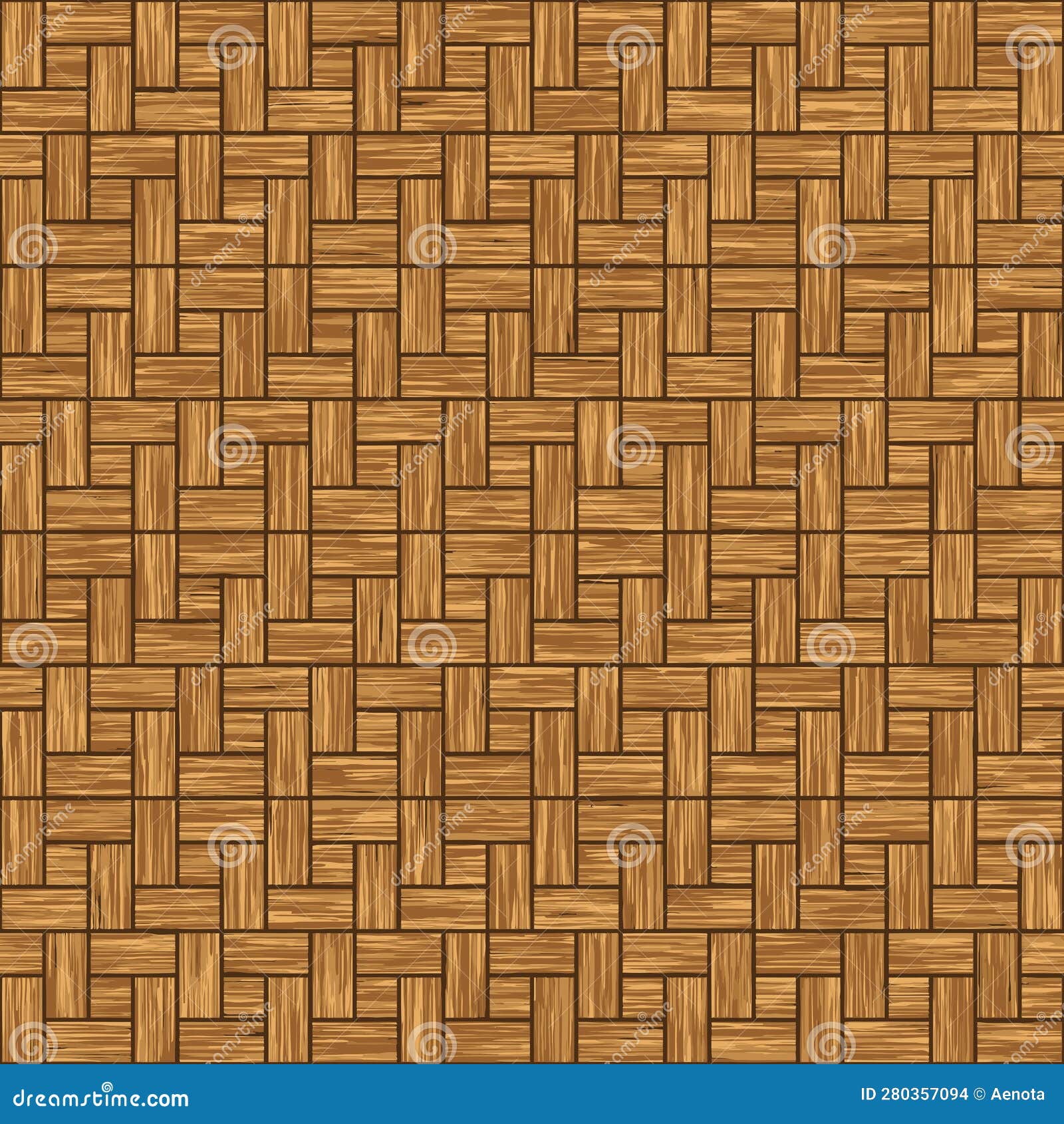 Continuous Vector Wooden Parquet Pattern Stock Vector - Illustration of ...