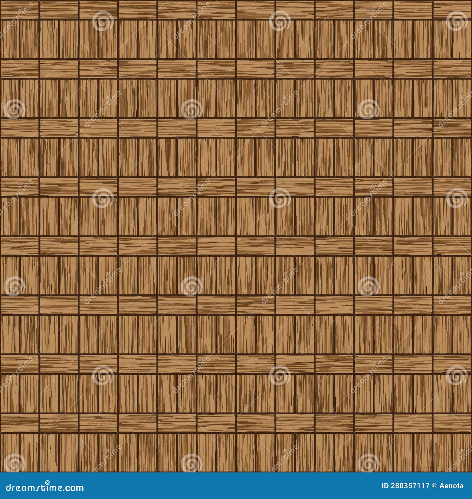 Continuous Vector Wooden Parquet Pattern Stock Vector - Illustration of ...