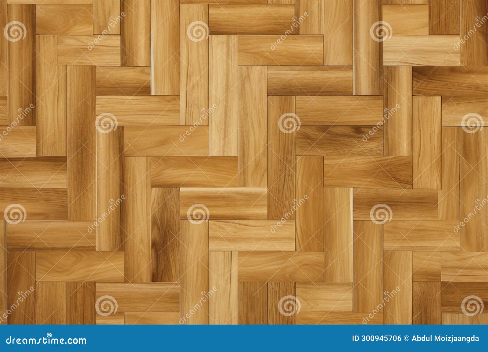 Continuous Warmth Background Features Seamless Pattern of Wood Floor ...