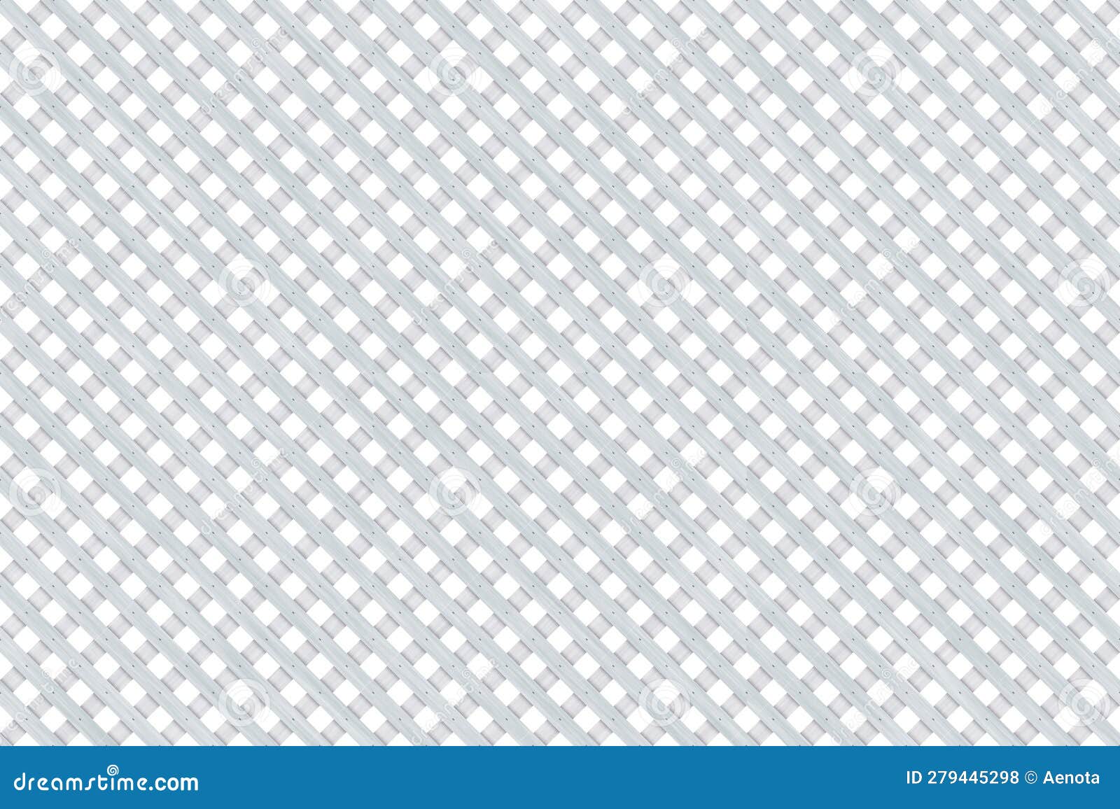 Continuous White Wooden Lattice Pattern Stock Illustration ...