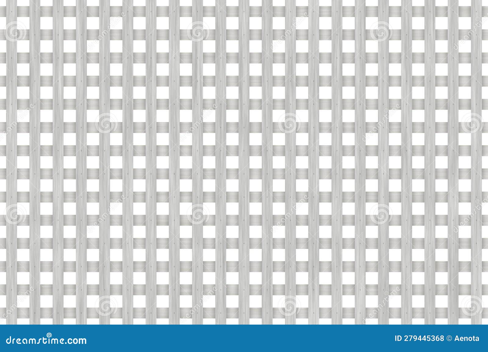 Continuous White Wooden Lattice Pattern Stock Illustration ...