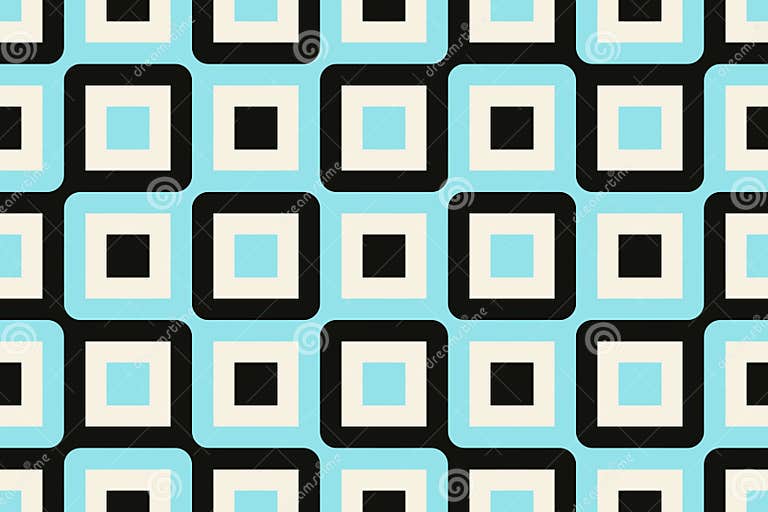 Continuous Wide Retro Background - Vector Illustration Stock Vector ...