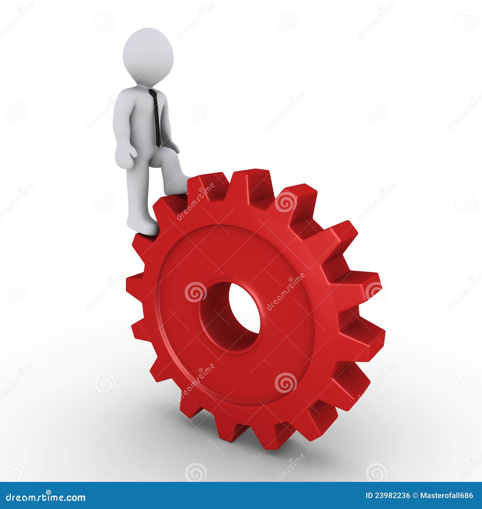 Continuous work stock illustration. Illustration of constant - 23982236
