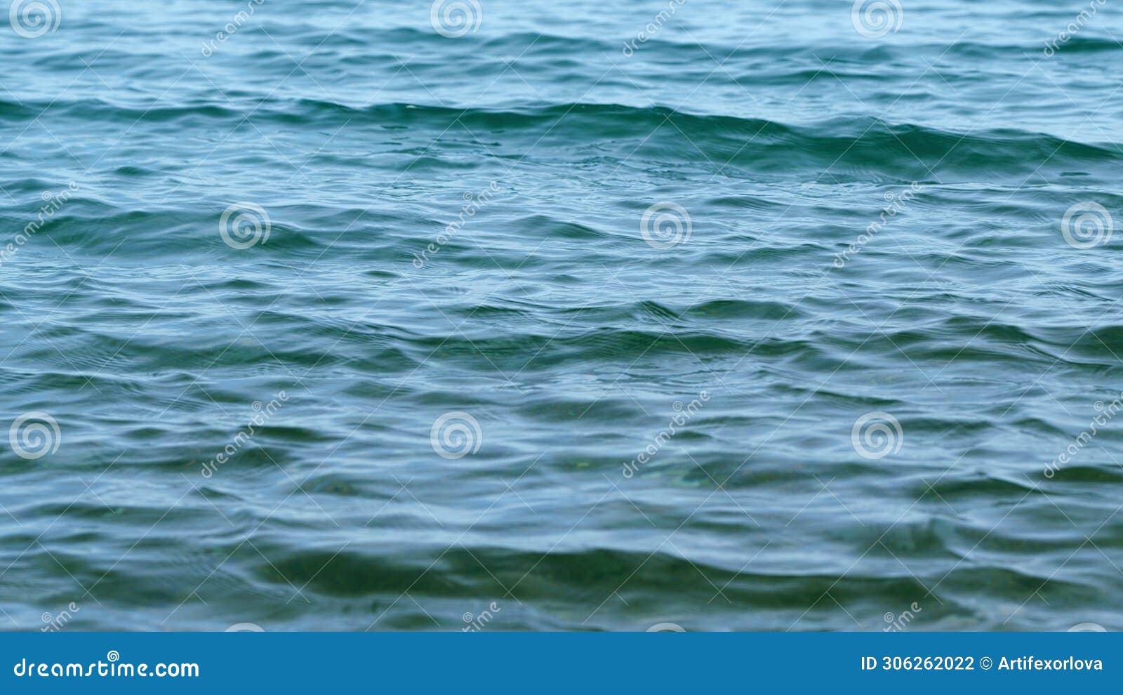 Continuously Changing Turquoise Sea or Ocean Surface Water. Water ...