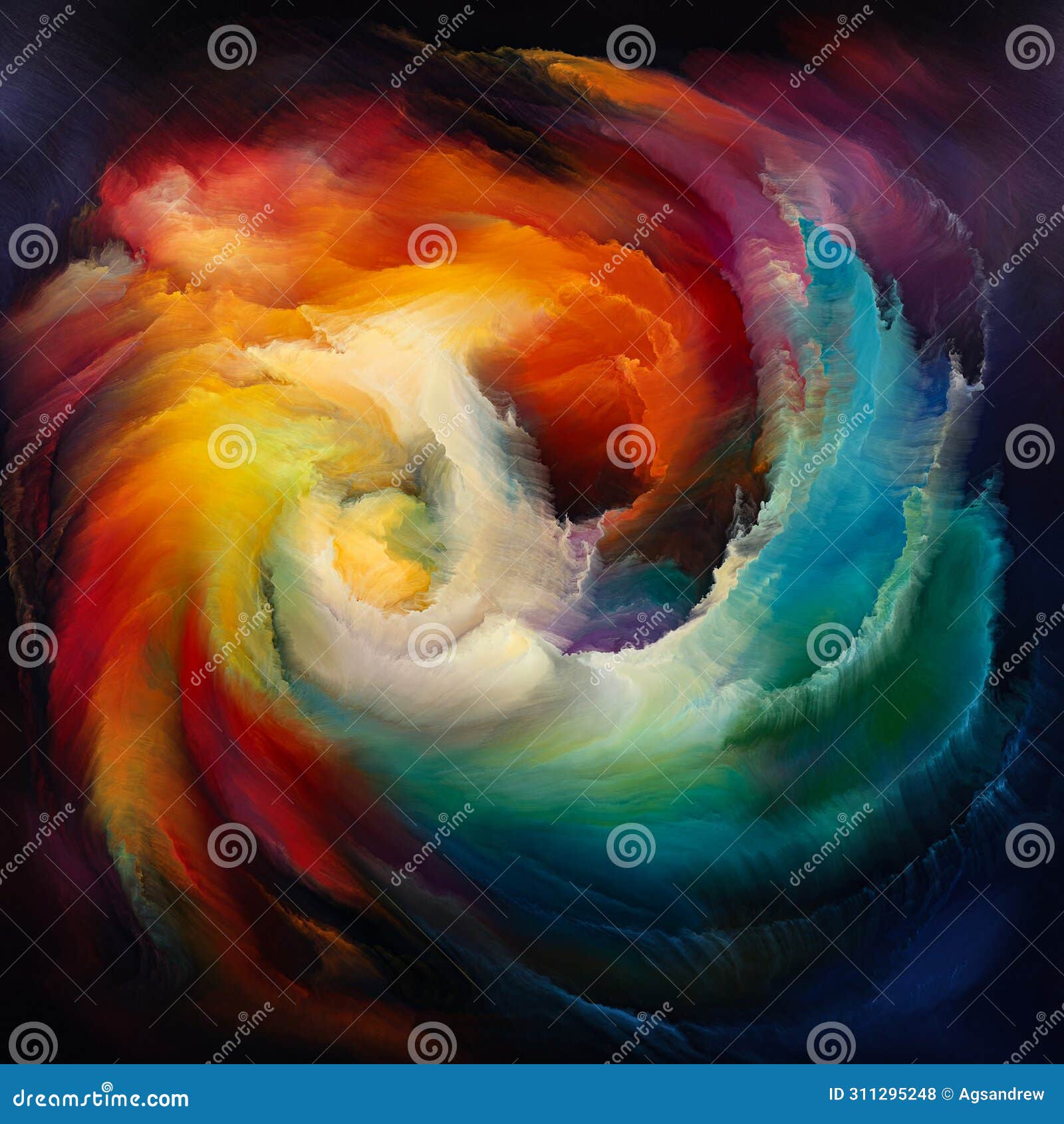 Continuum of Dynamic Textures Stock Photo - Image of colorful, hypnotic ...