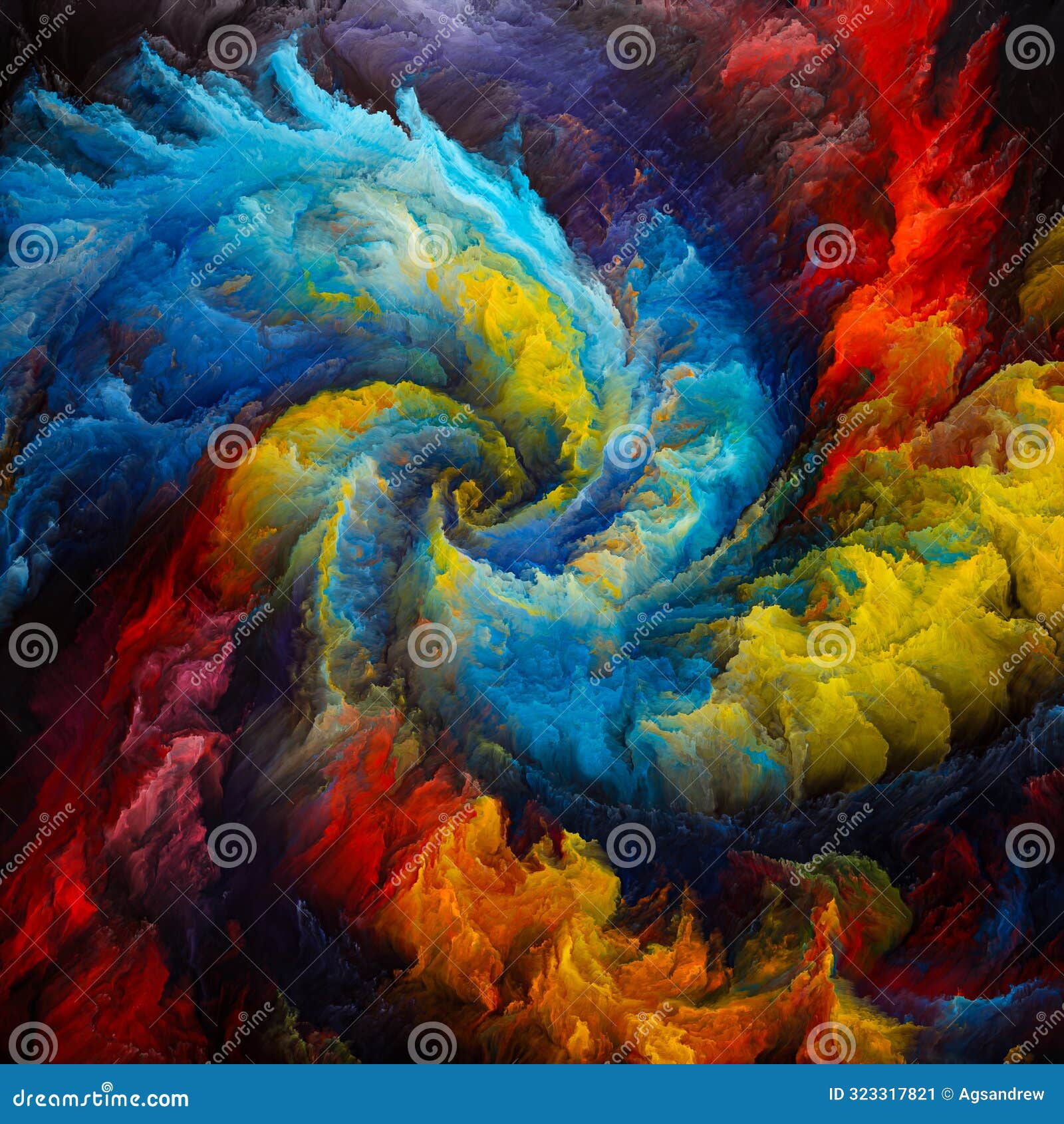 Continuum of Dynamic Textures Stock Illustration - Illustration of ...