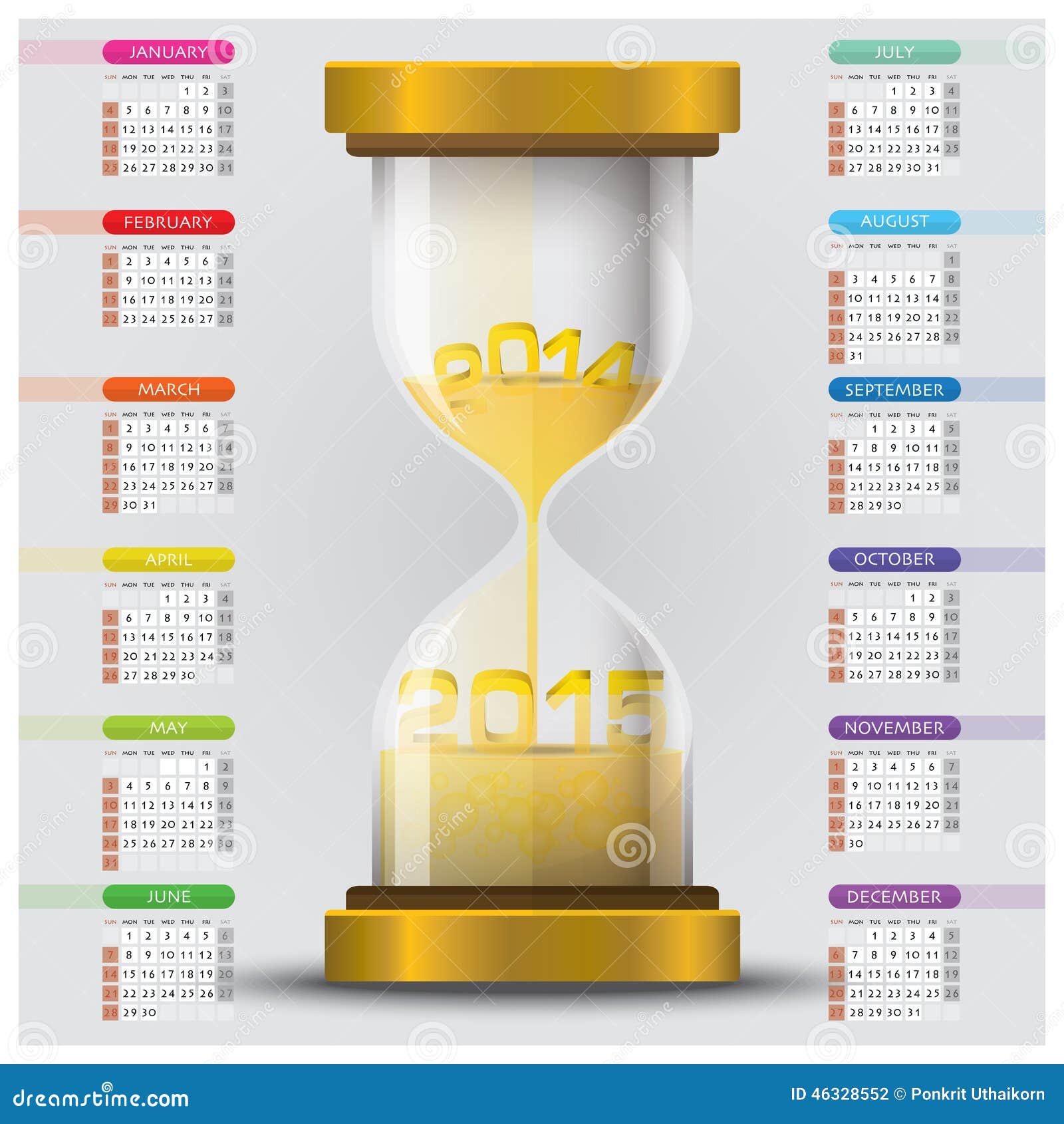Conto Alla Rovescia All'anno 2015 Con Il Calendario Di Sandglass ... Conto Alla Rovescia All'anno 2015 Con Il Calendario Di Sandglass ...