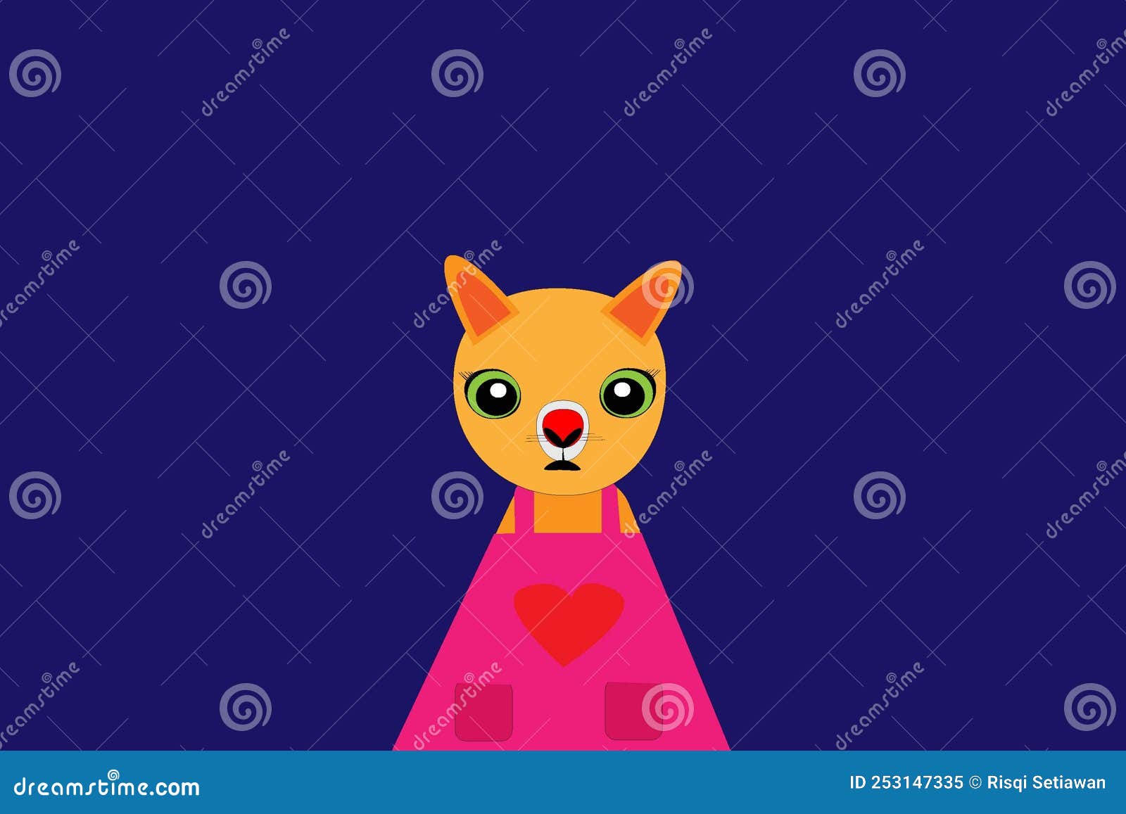 Animal Creative Design Character Stock Vector - Illustration of check ...