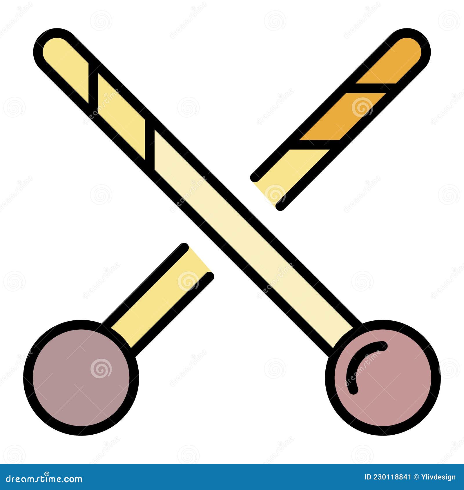 Contorno Vectorial De Icono De Deporte De Croquet Ilustración del ... Contorno Vectorial De Icono De Deporte De Croquet Ilustración del ...
