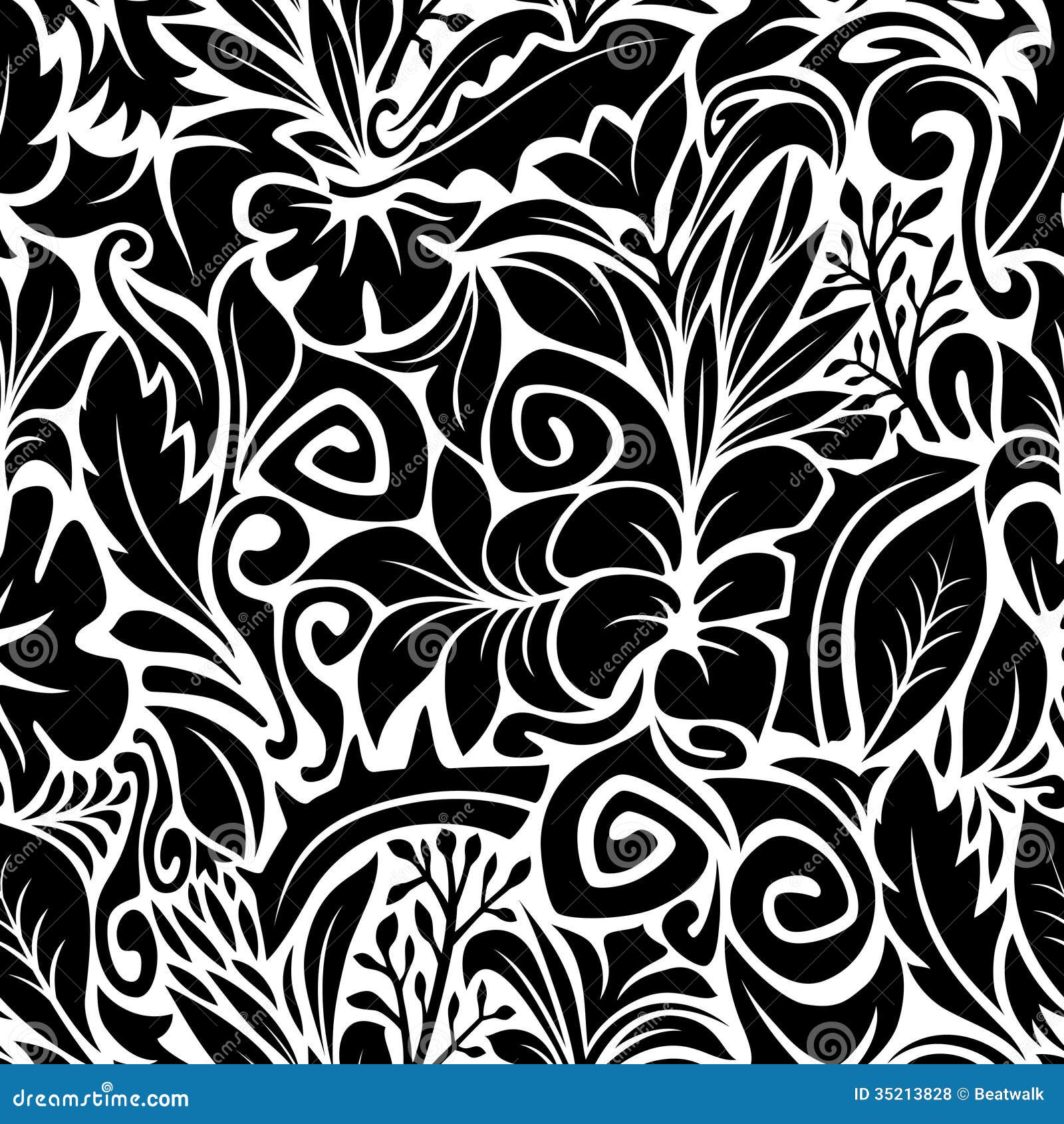 Contornos blancos y negros ilustración del vector. Ilustración de sitio ...