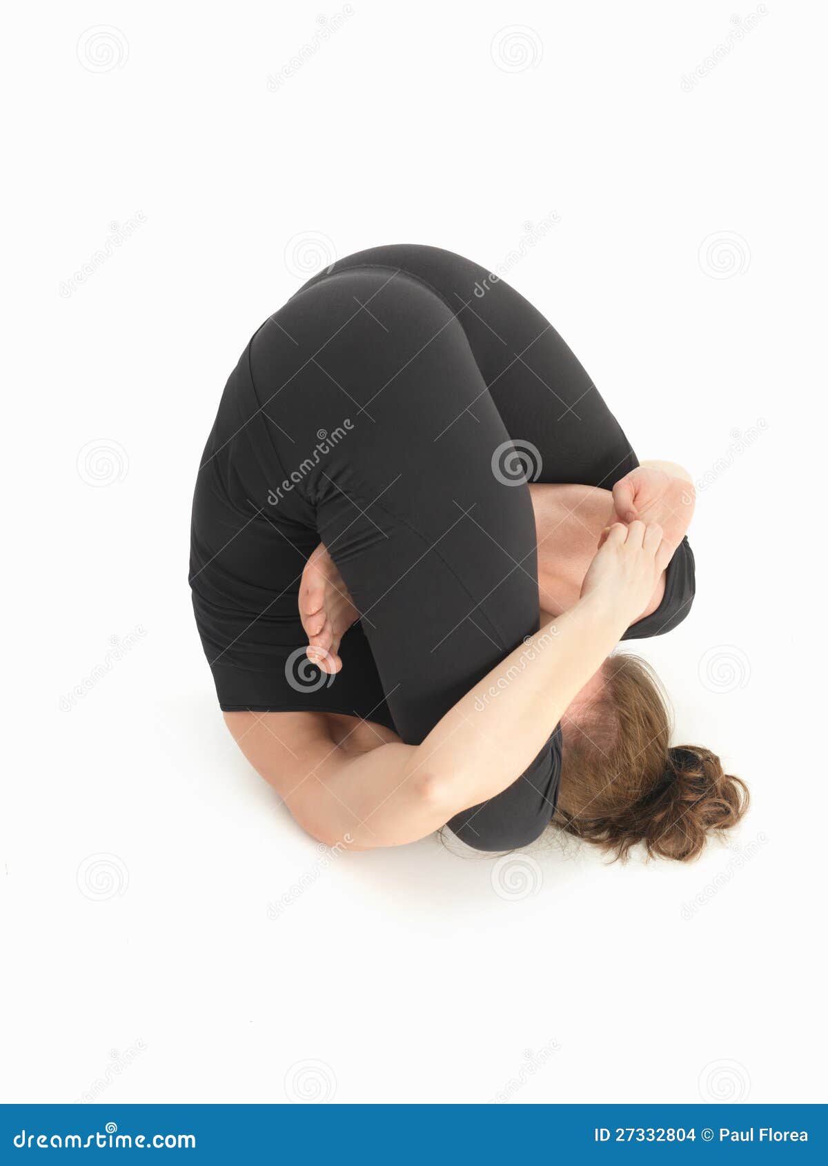 Contorsion Reversed Yoga Pose Stock Photo - Image of hatha, pose: 27332804
