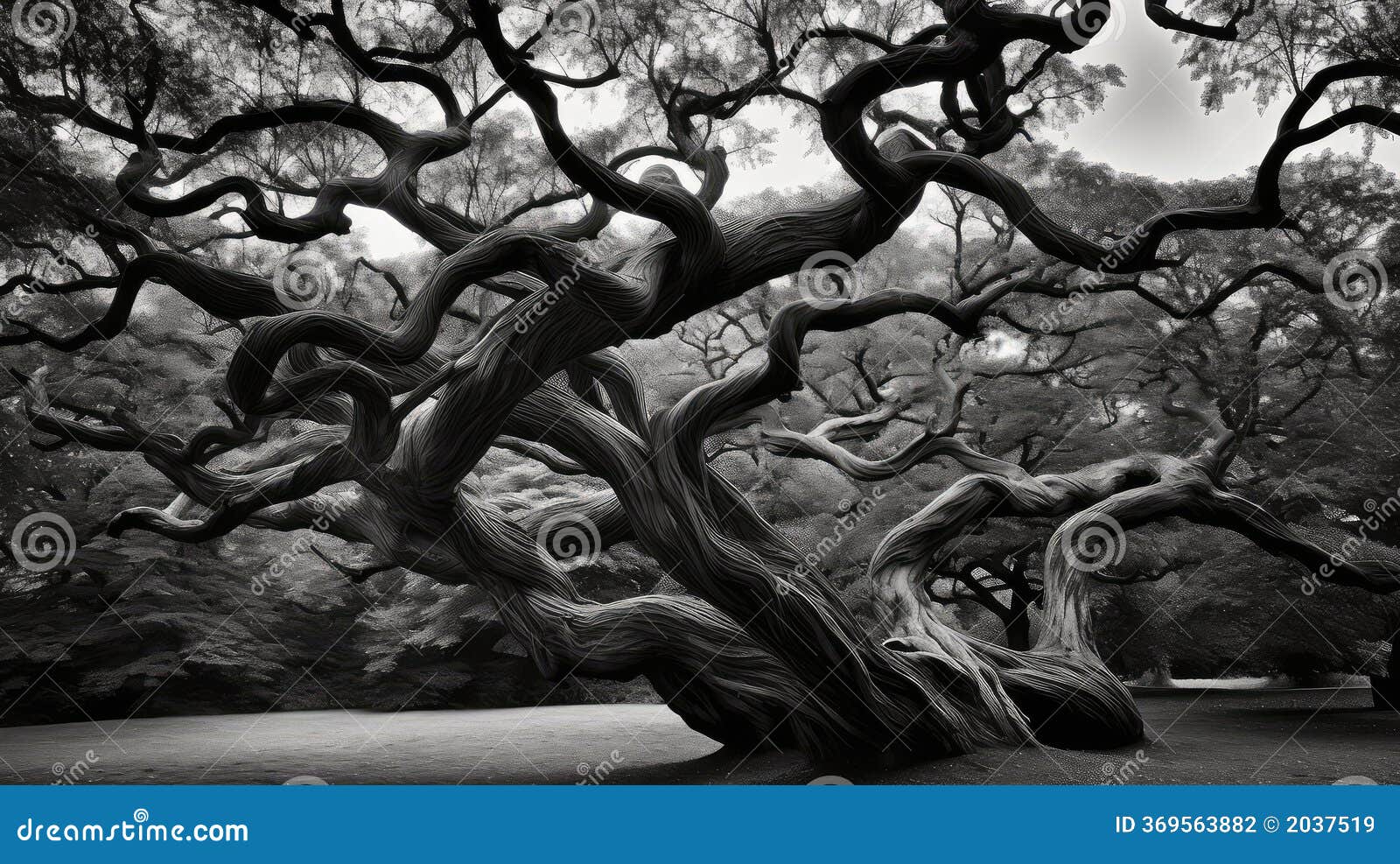 Bending Tree Stock Image | CartoonDealer.com #48850927