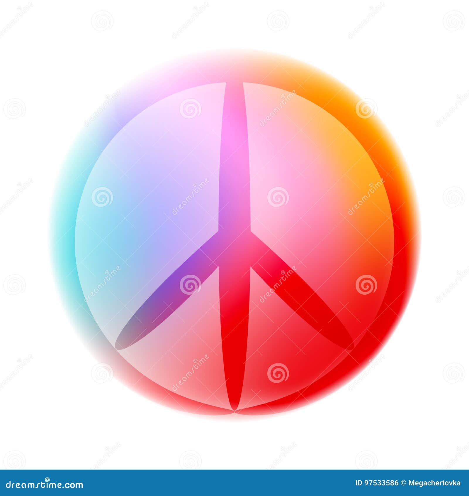 Colourful Joy Peace Plane Cloud Rainbow Design Freedom Vector ...