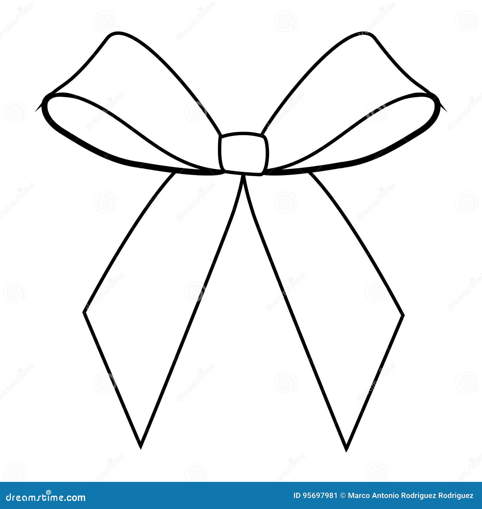 Contour D'isolement De Ruban Illustration Stock - Illustration du ...