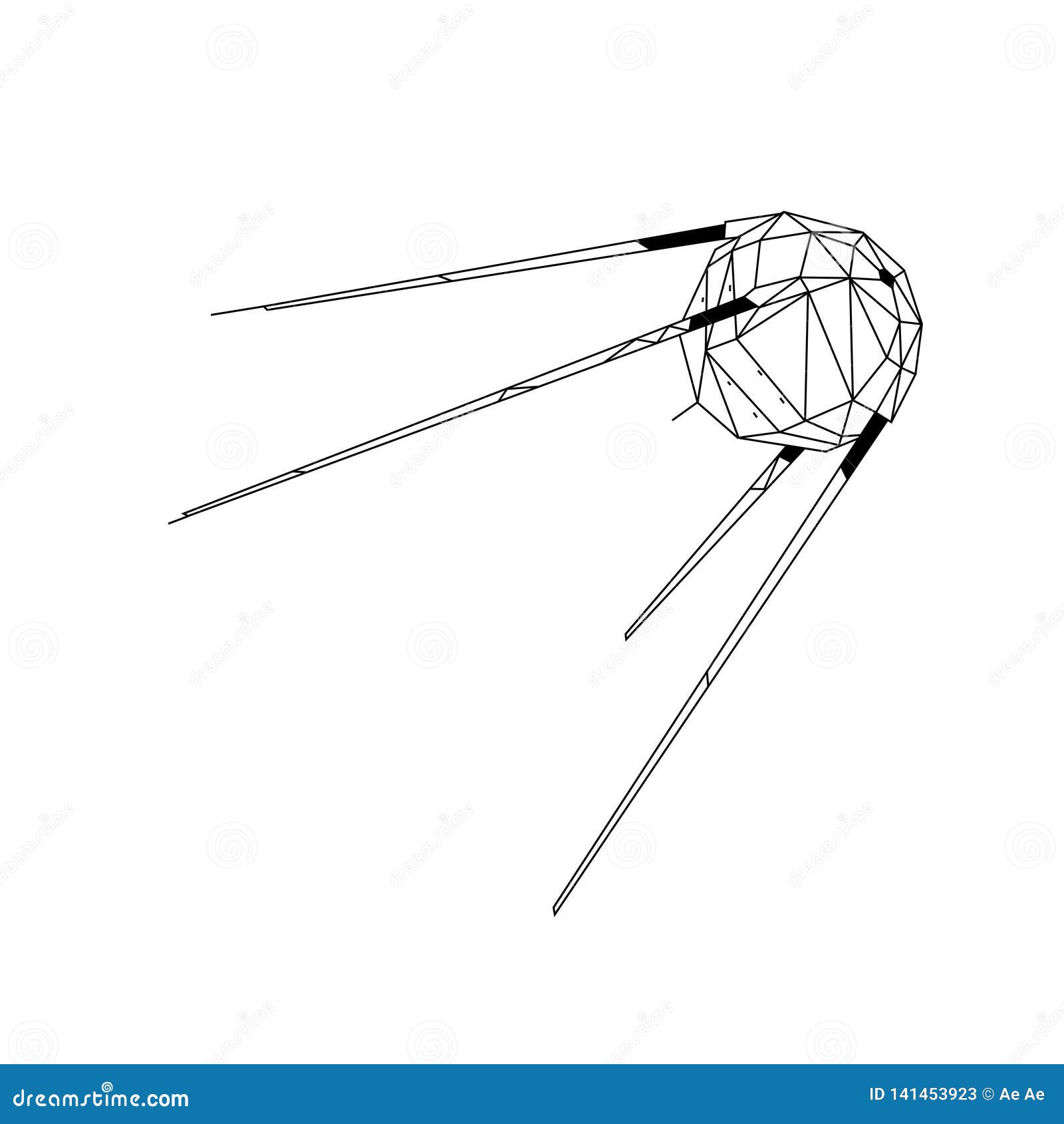 Soviet Space Propaganda Poster Set Vector Illustration | CartoonDealer ...