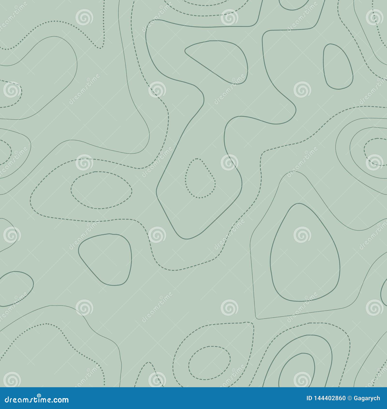 Contour lines. stock vector. Illustration of border - 144402860