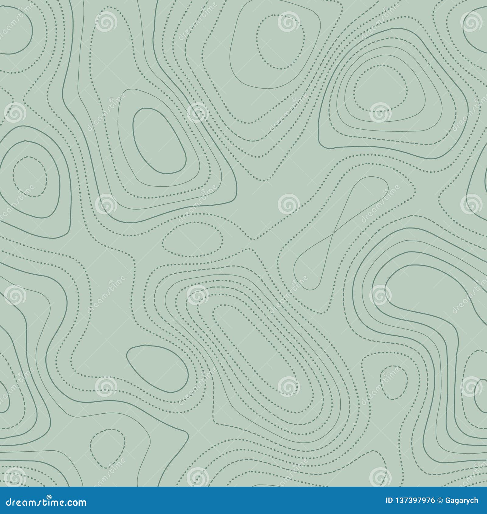 Contour lines. stock vector. Illustration of geographic - 137397976