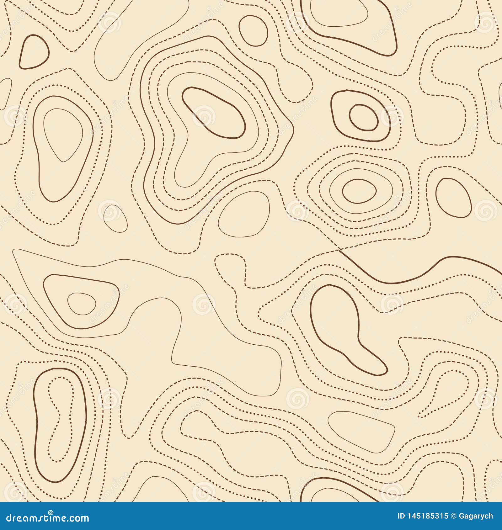 Contour lines. stock vector. Illustration of relief - 145185315