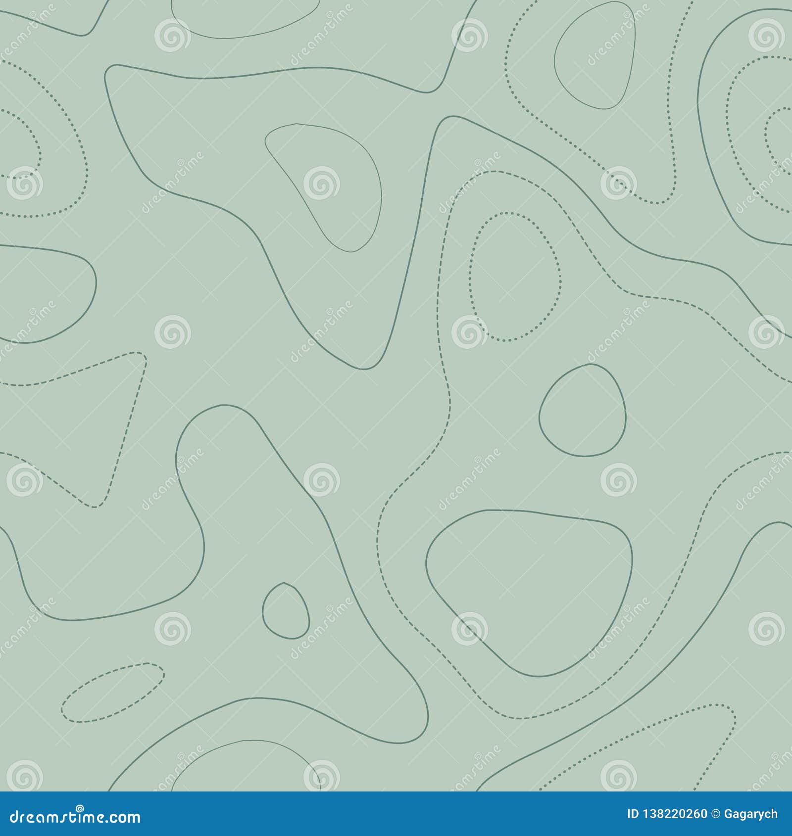 Contour lines. stock vector. Illustration of design - 138220260