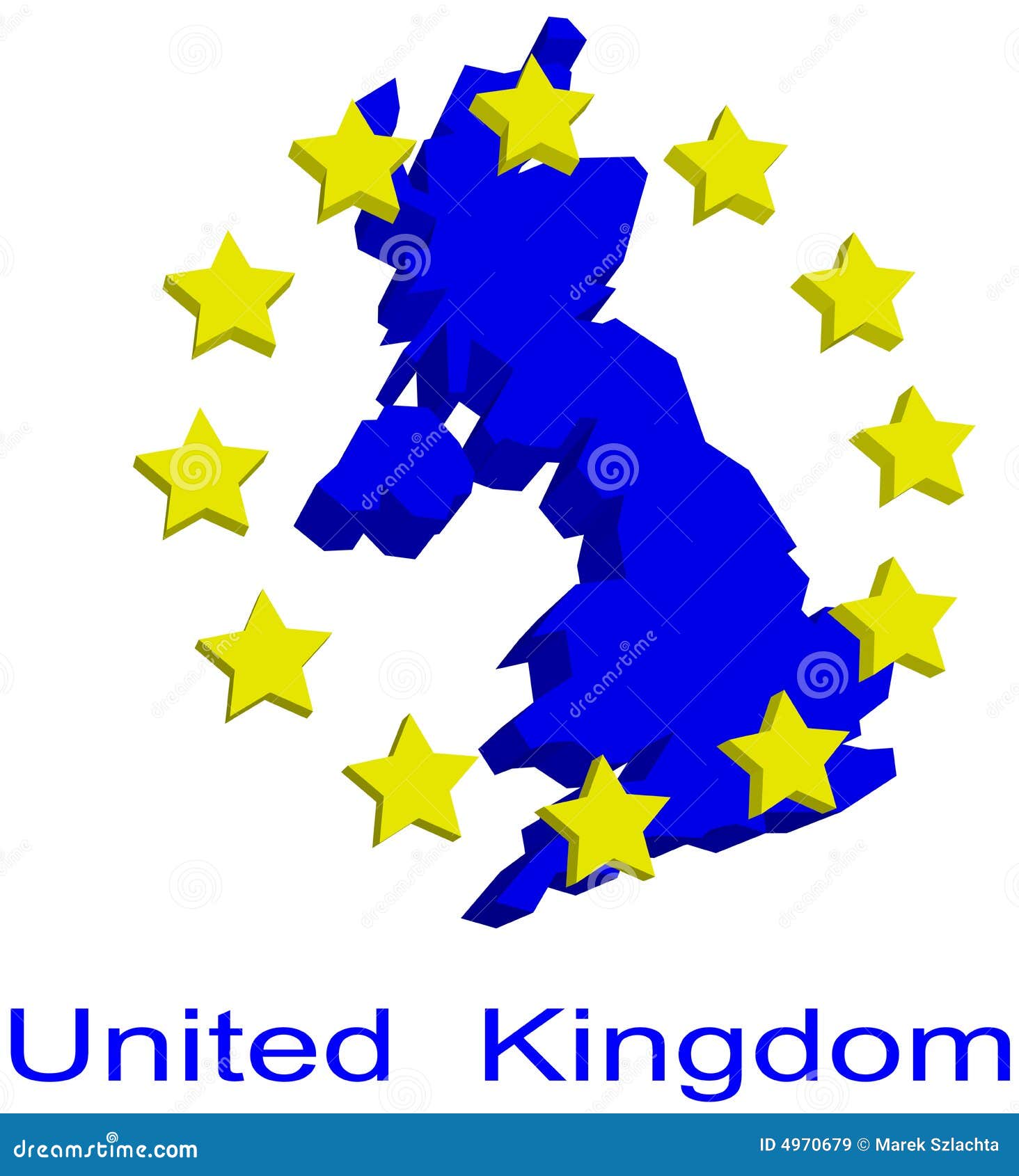 Contour map of UK stock vector. Illustration of nation - 4970679