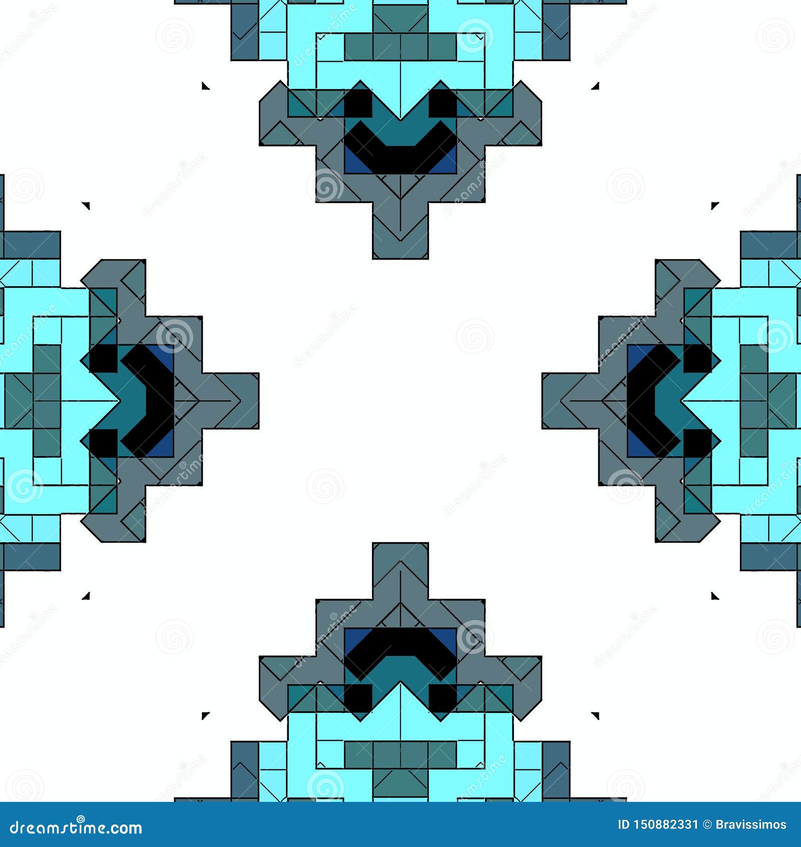 Contour Pattern Abstract Background Design, Seamless Texture Stock ...