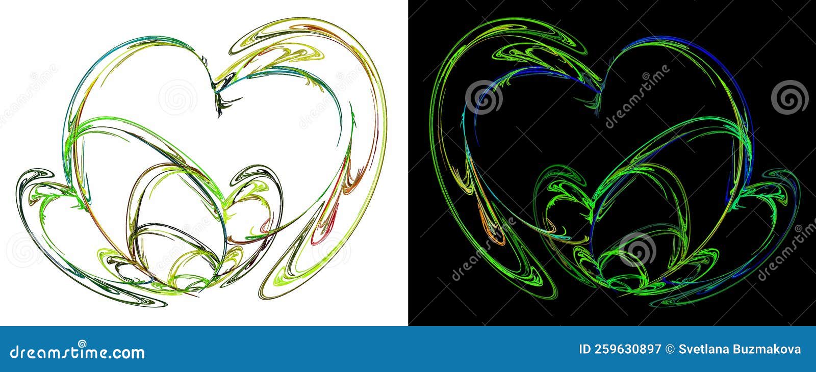 3d Green Abstract Contour Backgrounds Stock Illustrations – 9 3d Green ...