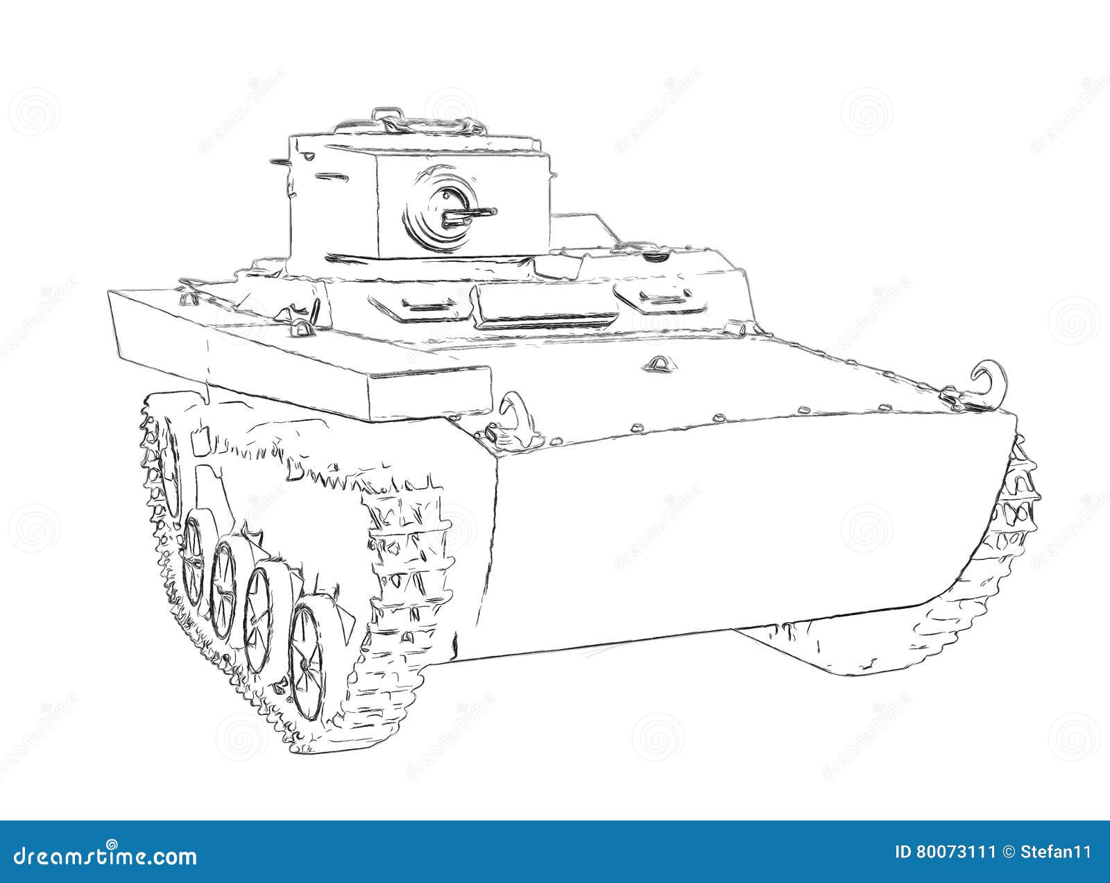 Contours Of A Very Old Tank Royalty-Free Stock Photo | CartoonDealer ...