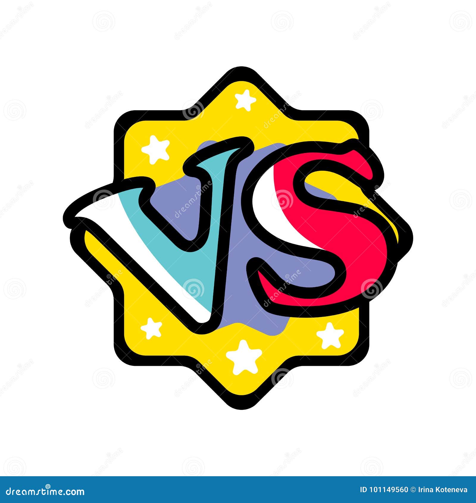 CONTRA Contra Marca En Estilo De La Historieta Ilustración del Vector ...