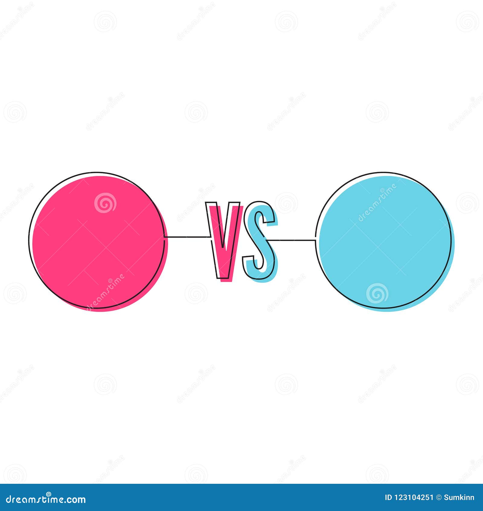 CONTRA Vector Pone Letras Al Icono Del Ejemplo Ilustración del Vector ...