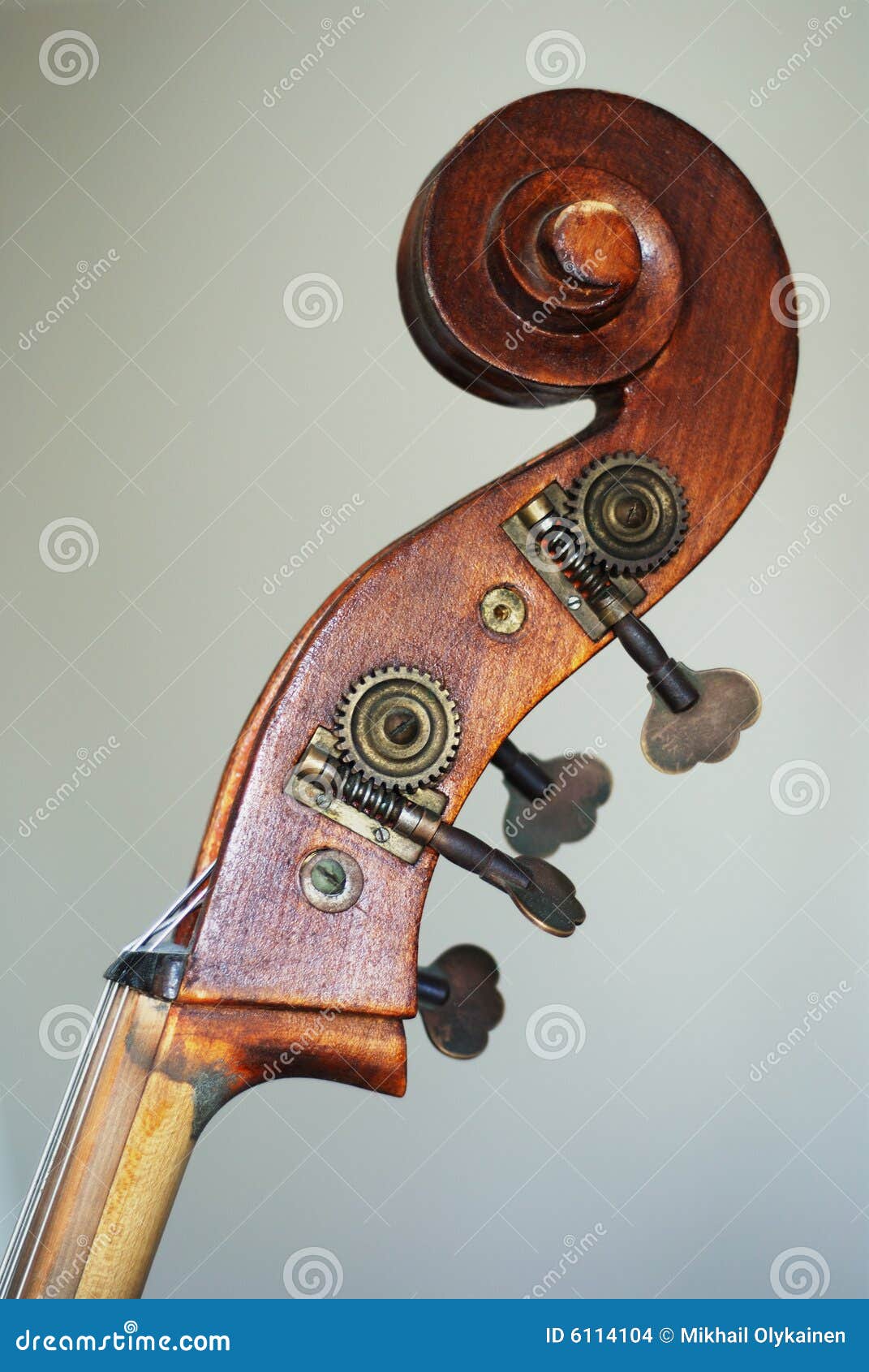 Contrabas stock foto. Image of hout, muzikaal, dubbel - 6114104