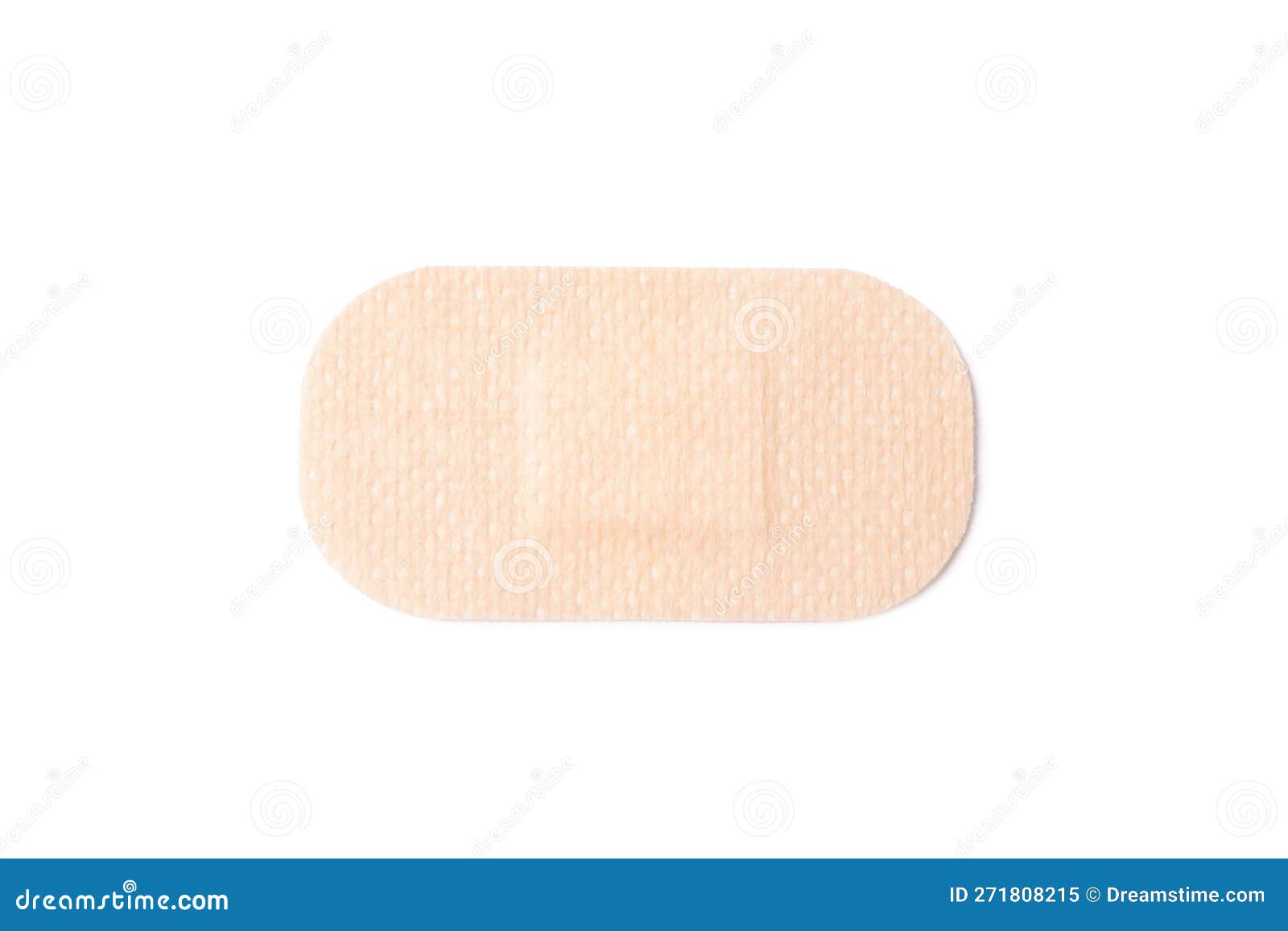 Contraceptive Patch Isolated on White, Top View Stock Image - Image of ...