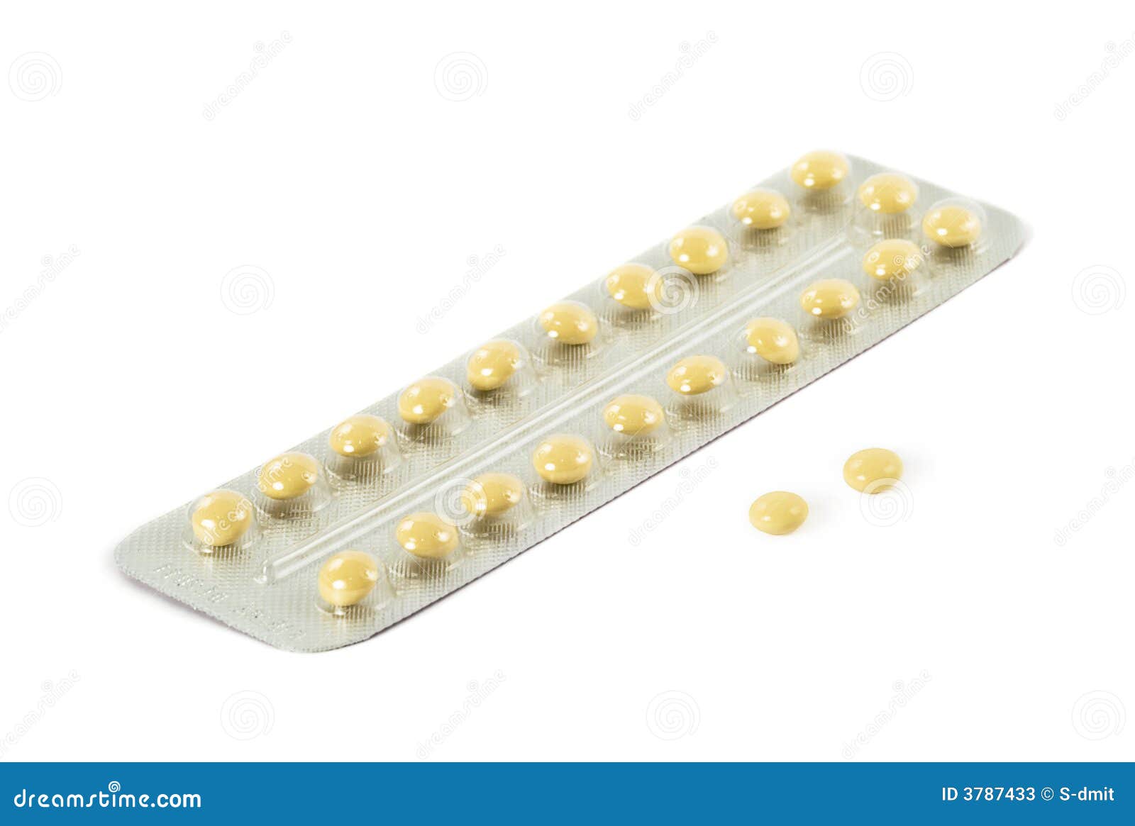 Contraceptive tablets stock image. Image of pill, medicament - 3787433