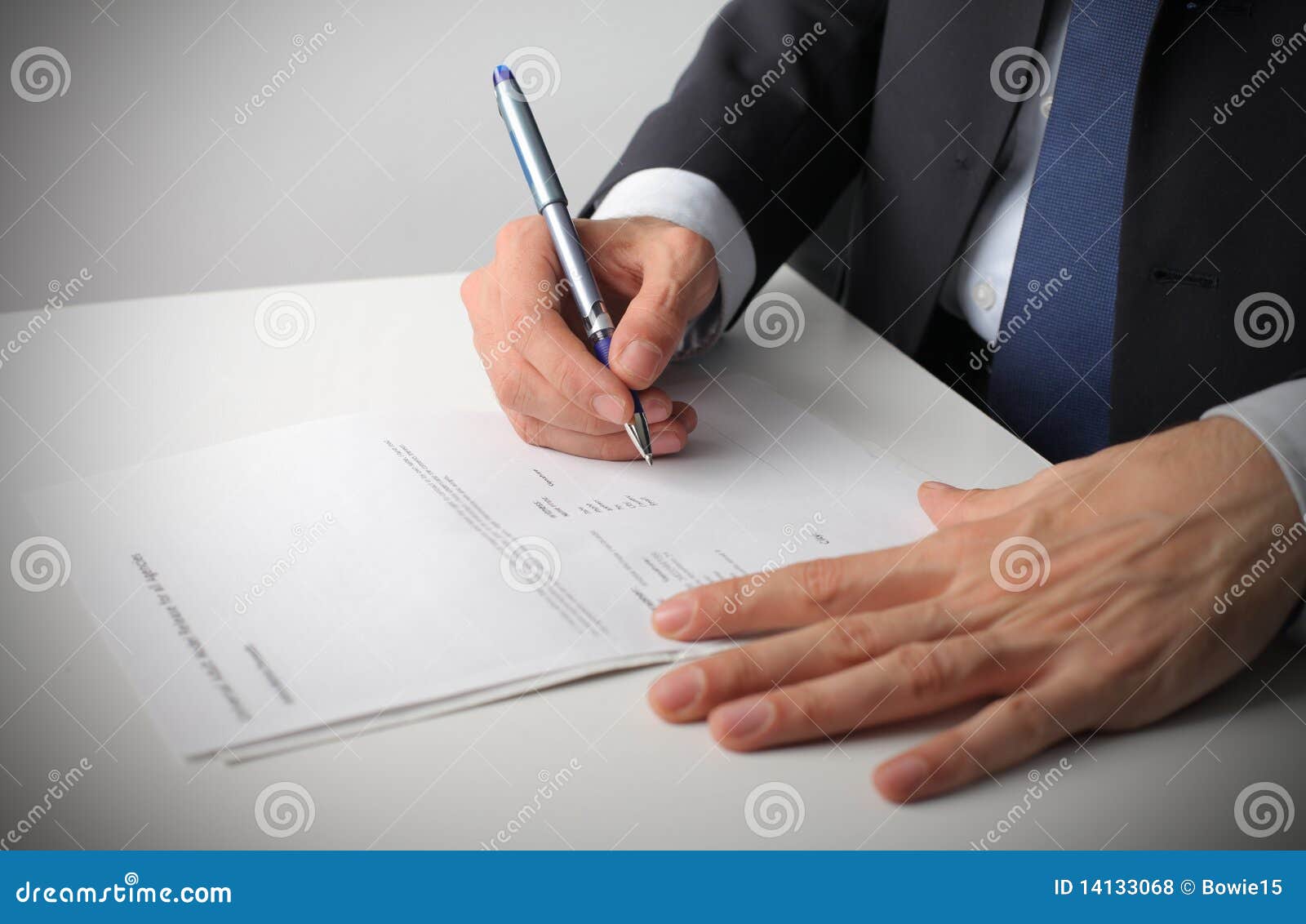 Contract stock photo. Image of hand, write, business - 14133068