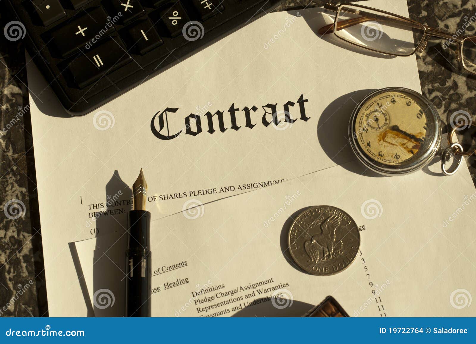 Contract stock photo. Image of agreement, signing, finance - 19722764