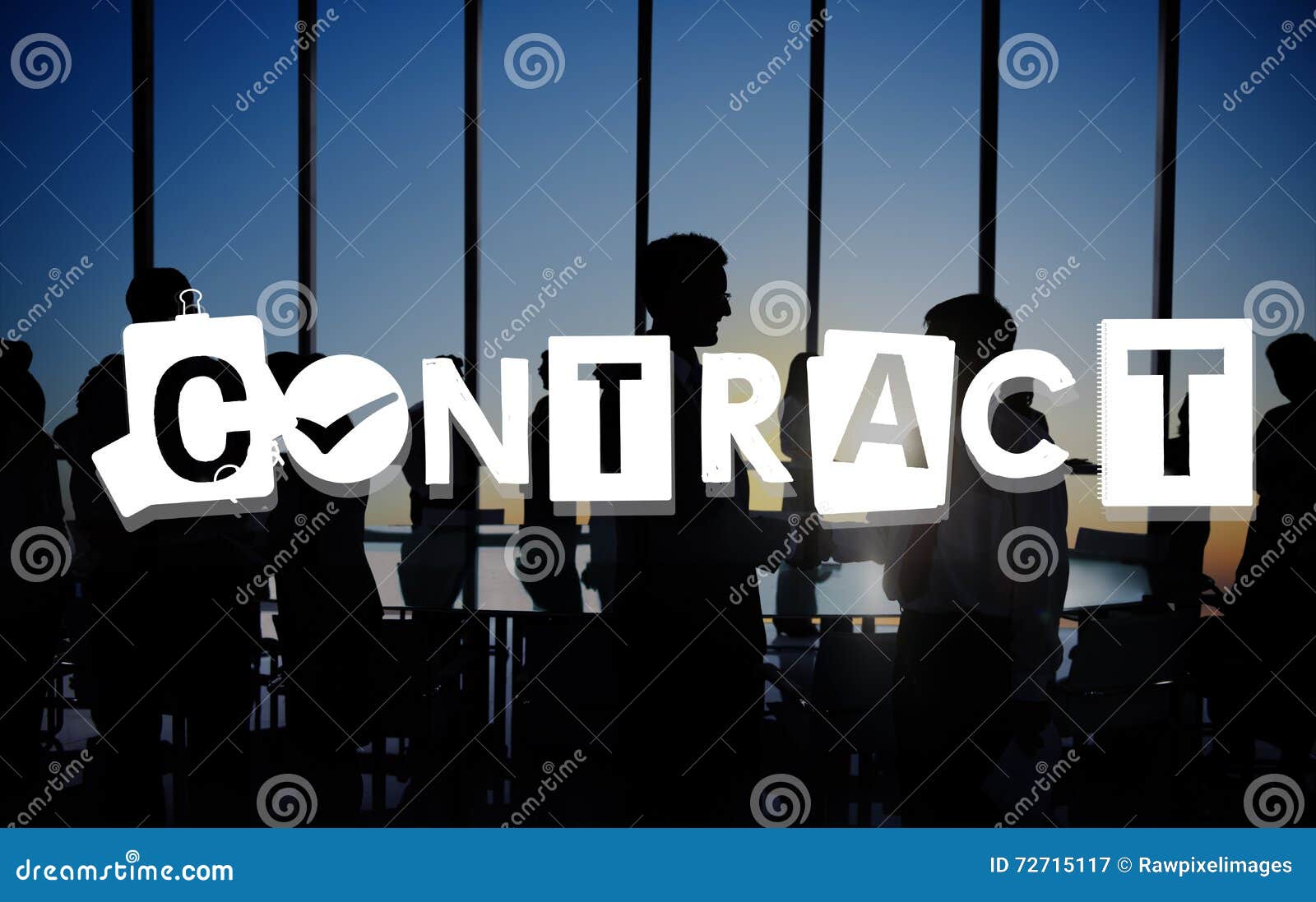 Contract Agreement Deal Commitment Covenant Concept Stock Image - Image ...