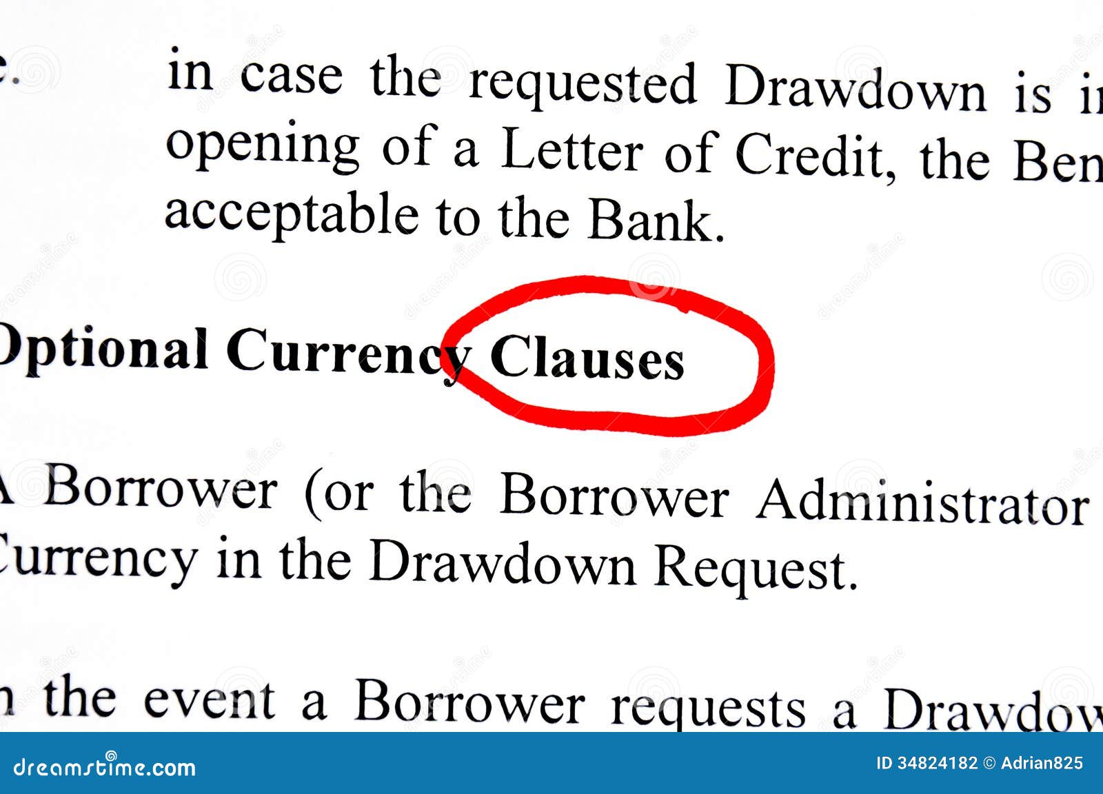 Contract clauses stock photo. Image of paper, financial - 34824182 Contract clauses stock photo. Image of paper, financial - 34824182
