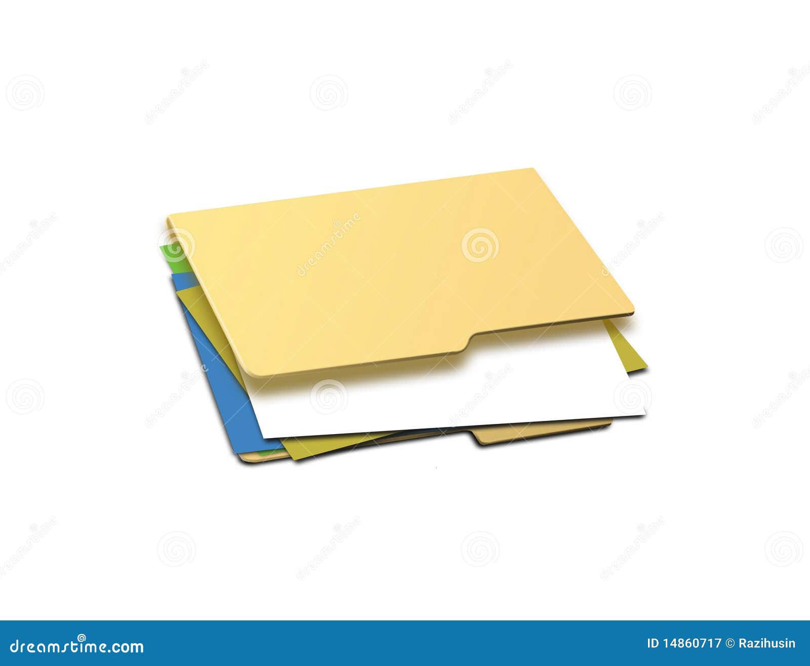 Contract folder stock illustration. Illustration of directory - 14860717