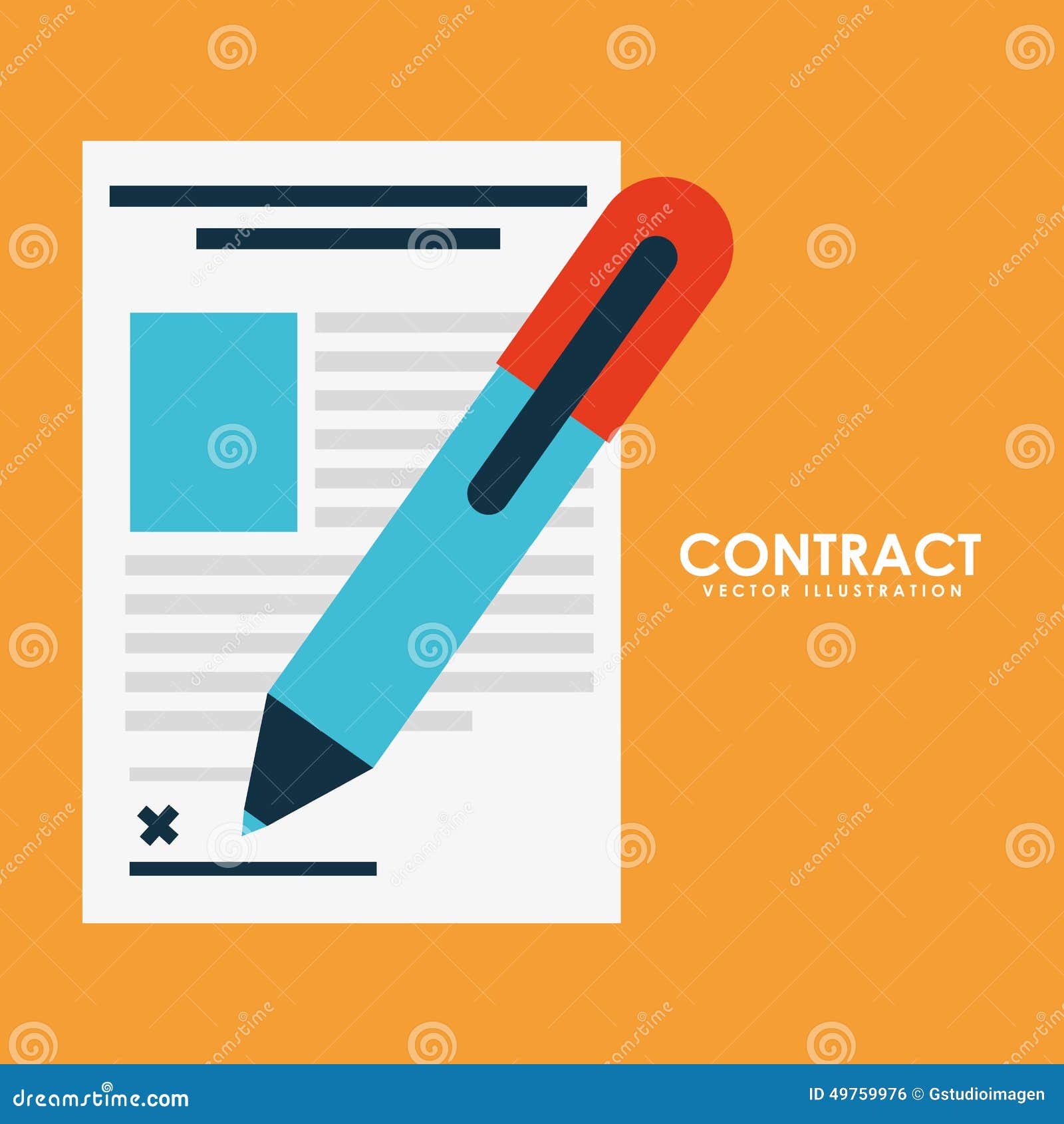 Contract icon stock illustration. Illustration of isolated - 49759976