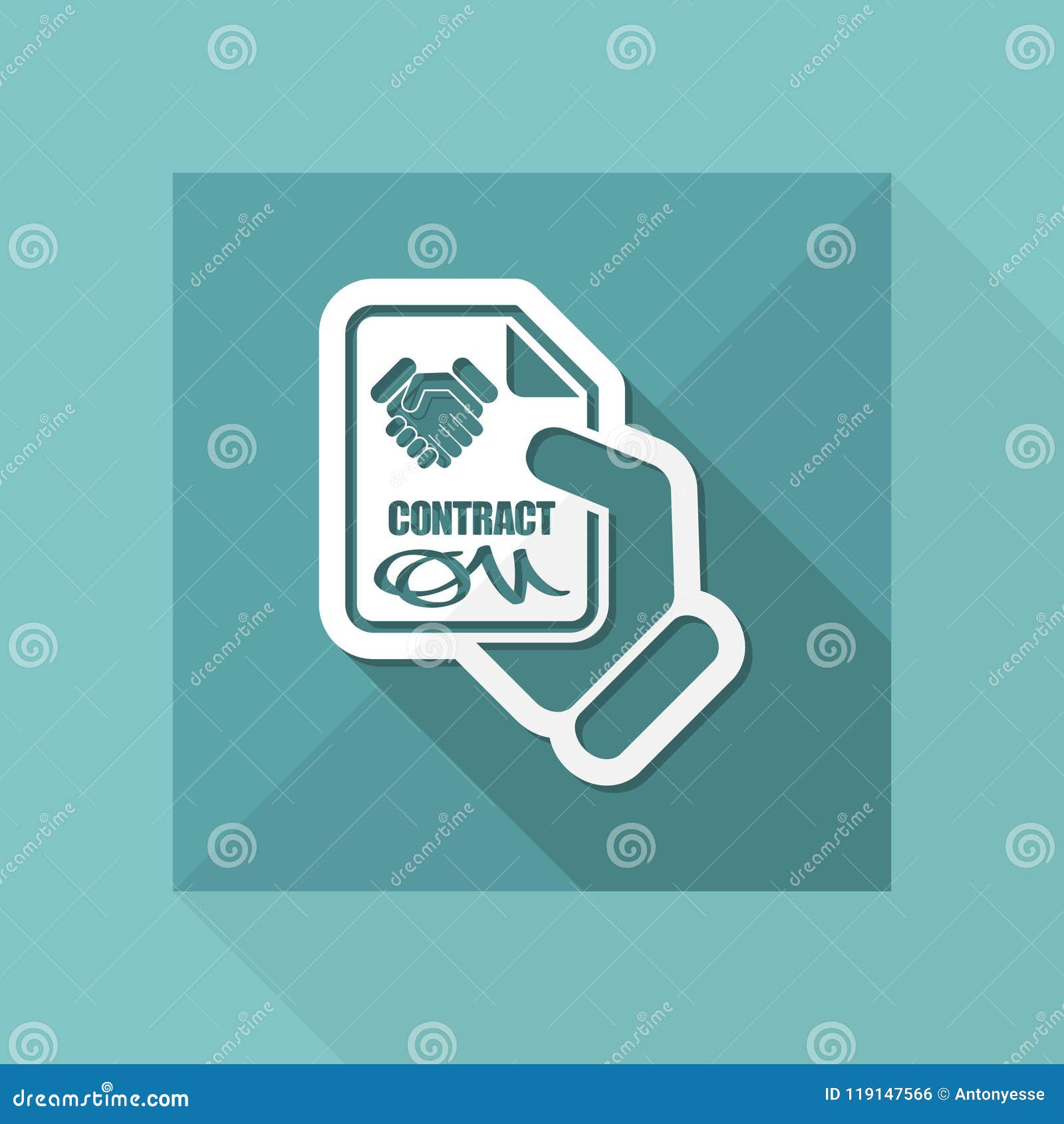 Not Recruited. Letter With Stamp Vector Illustration | CartoonDealer ...