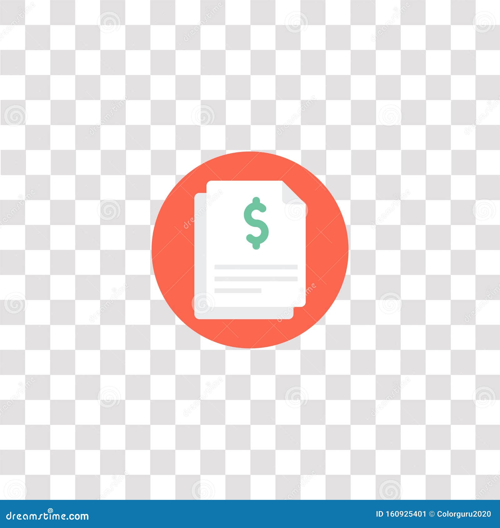 Contract Icon Sign and Symbol. Contract Color Icon for Website Design ...