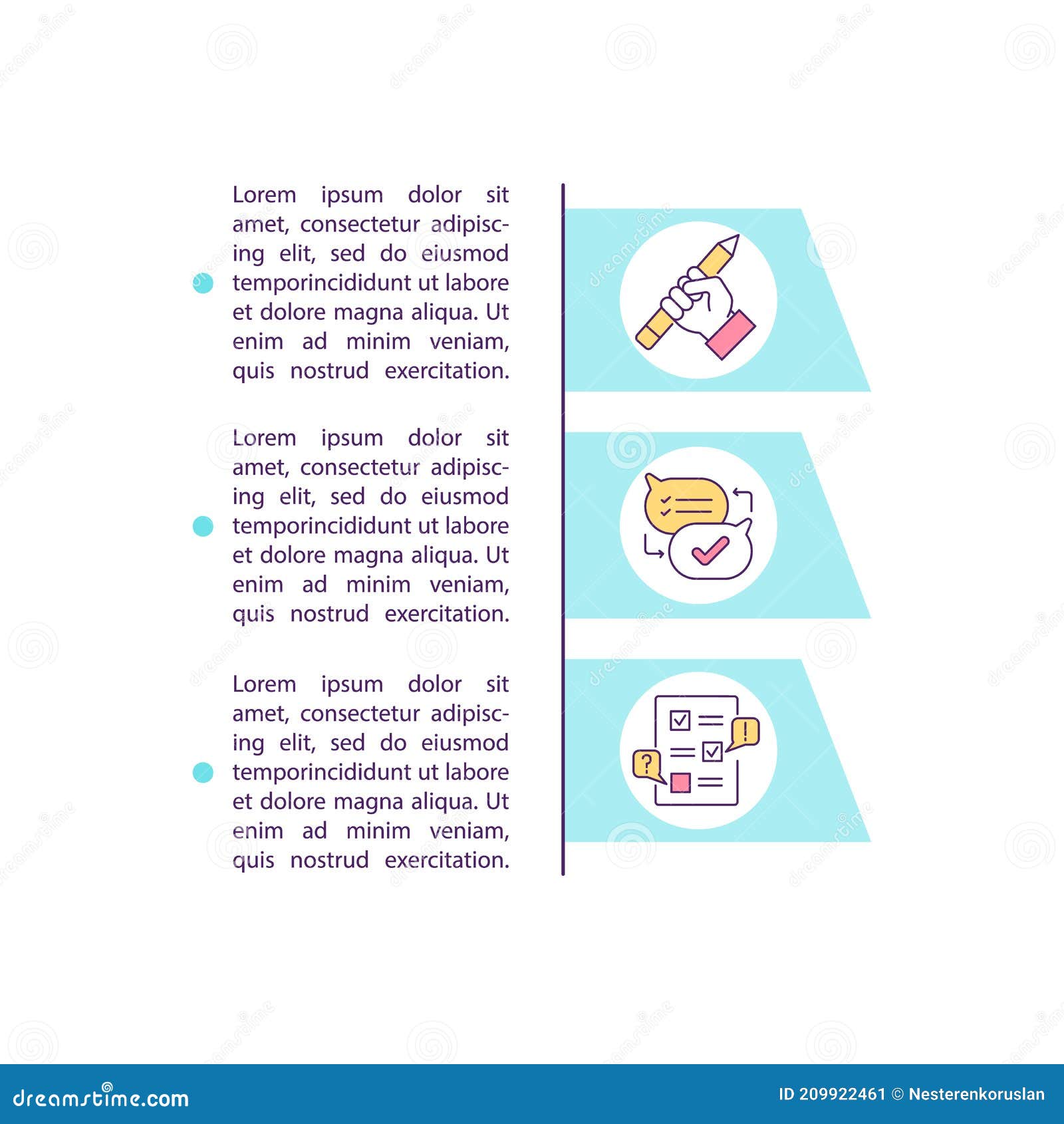 Contract Initiation and Negotiation Concept Icon with Text Stock Vector ...