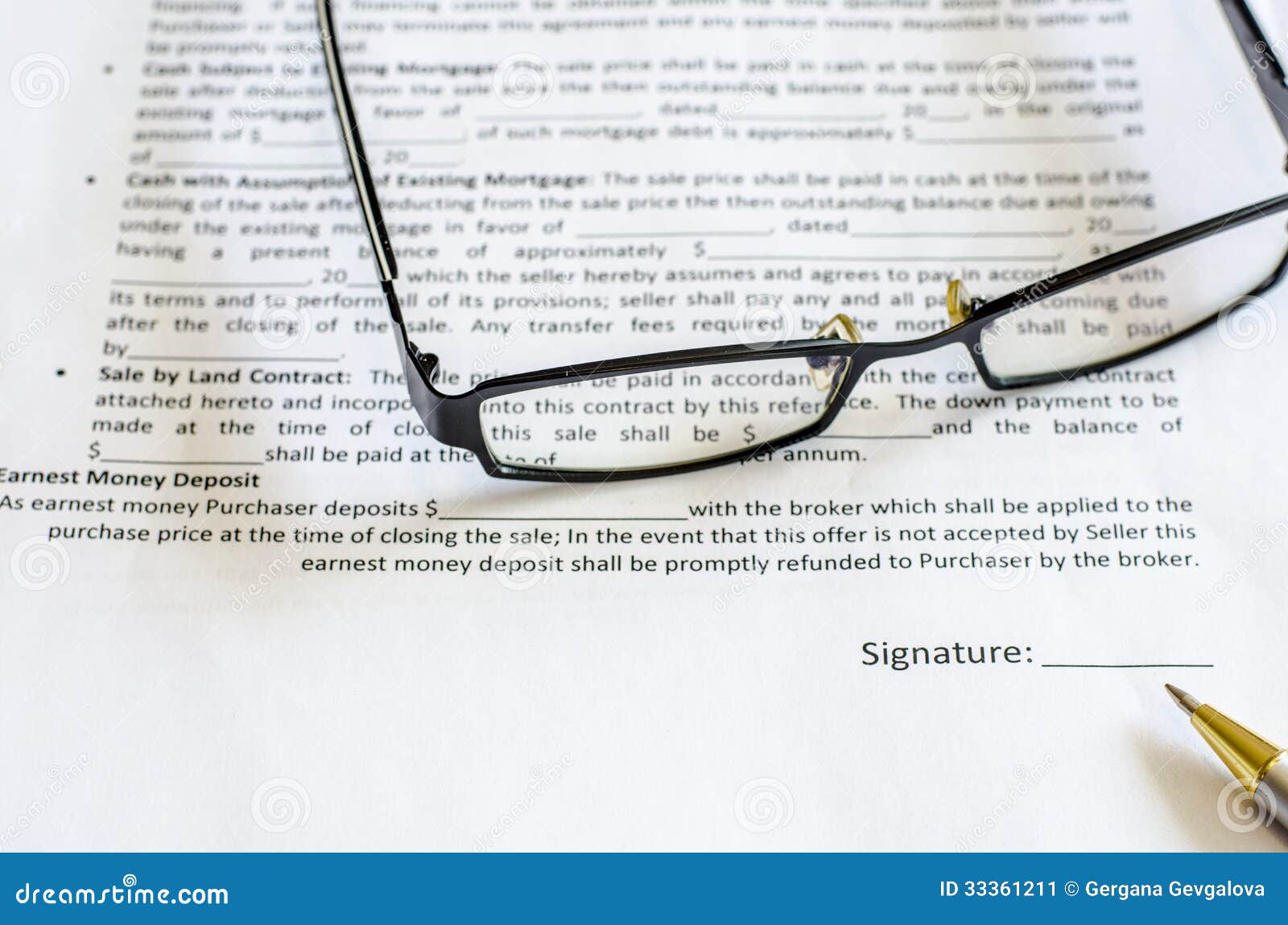 Contract management stock image. Image of finance, manager - 33361211