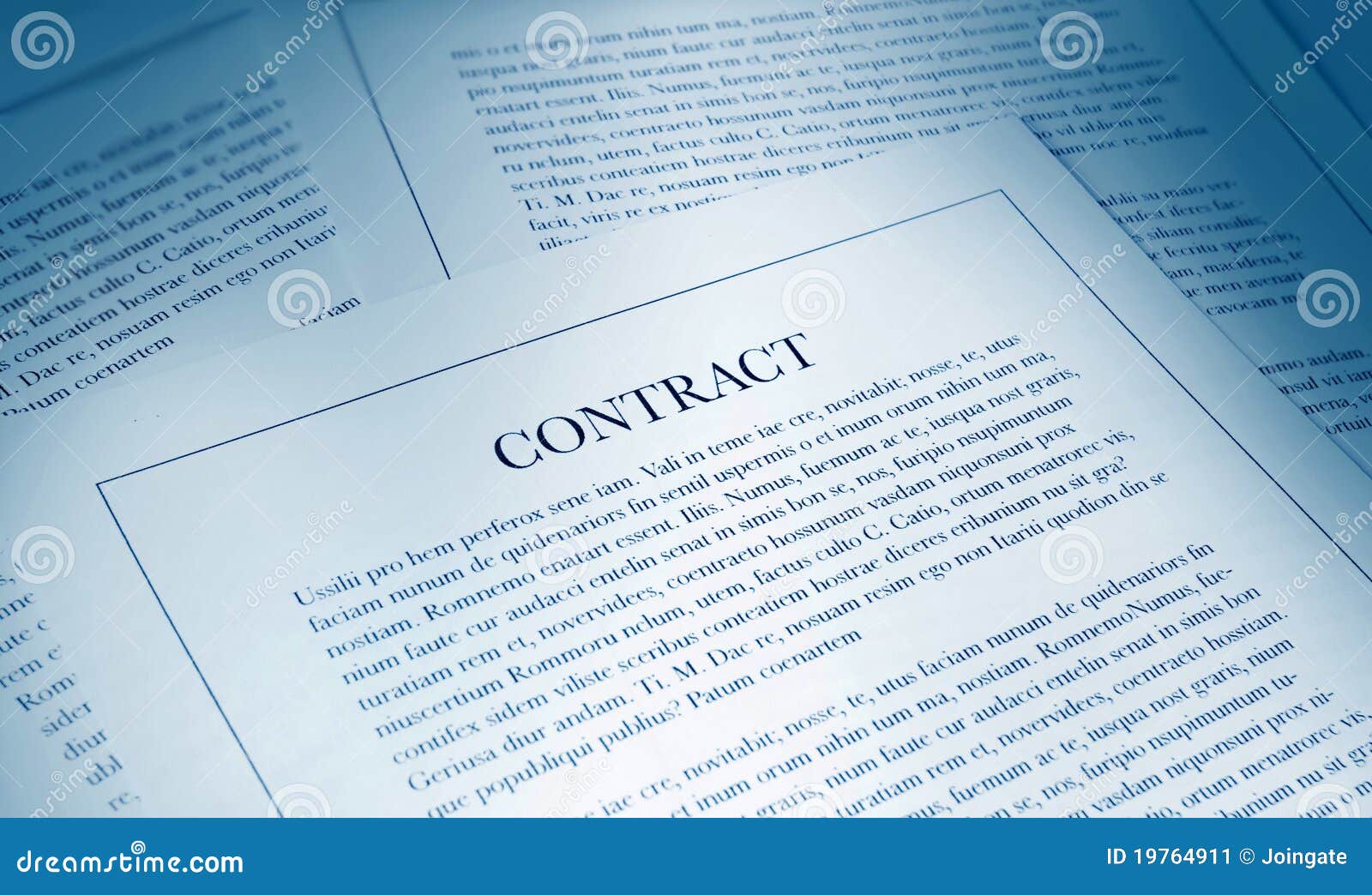 Contract paperwork stock image. Image of examination - 19764911