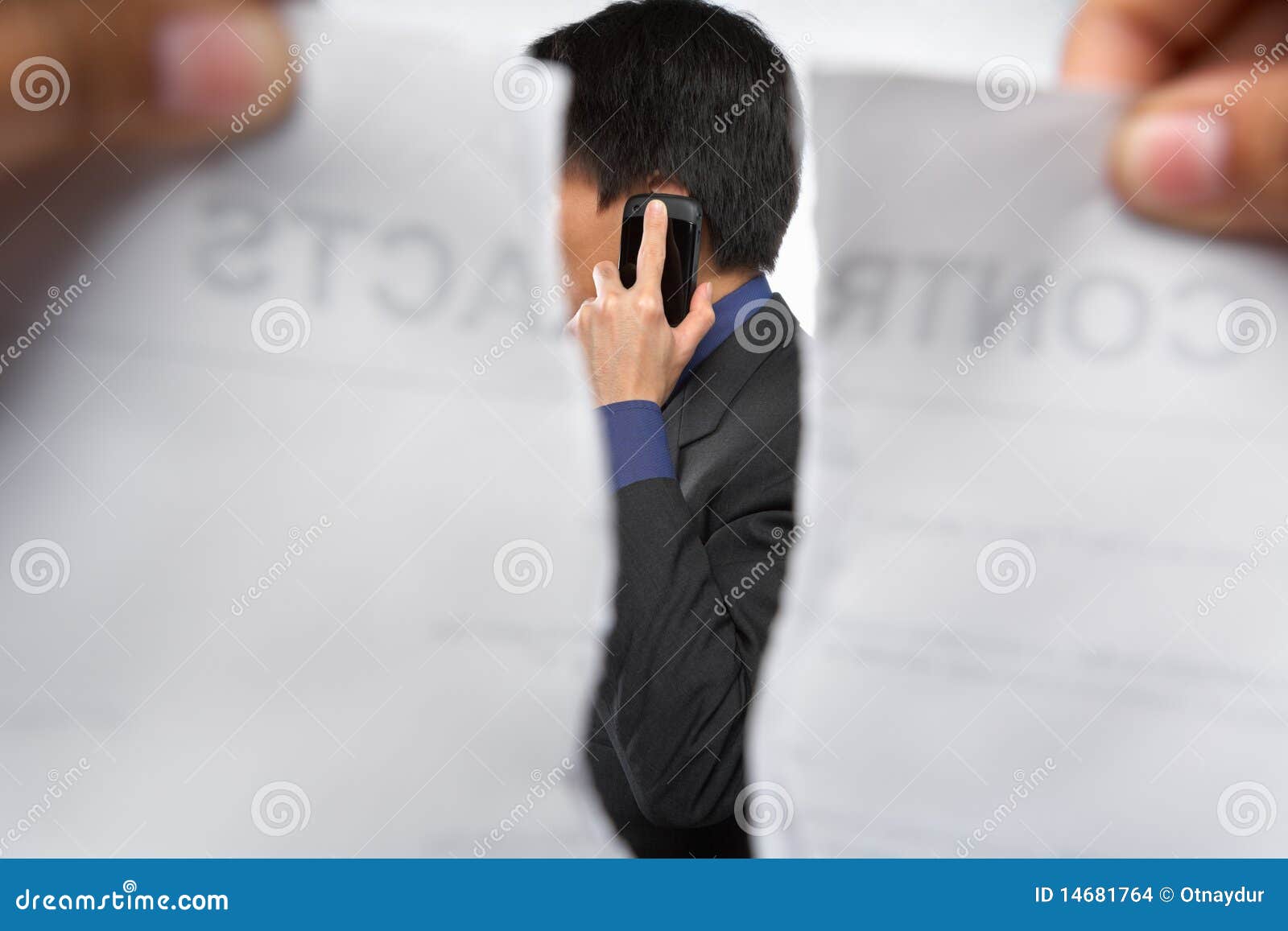 Contract Refusal or Rejection Stock Photo - Image of refusal, document ...