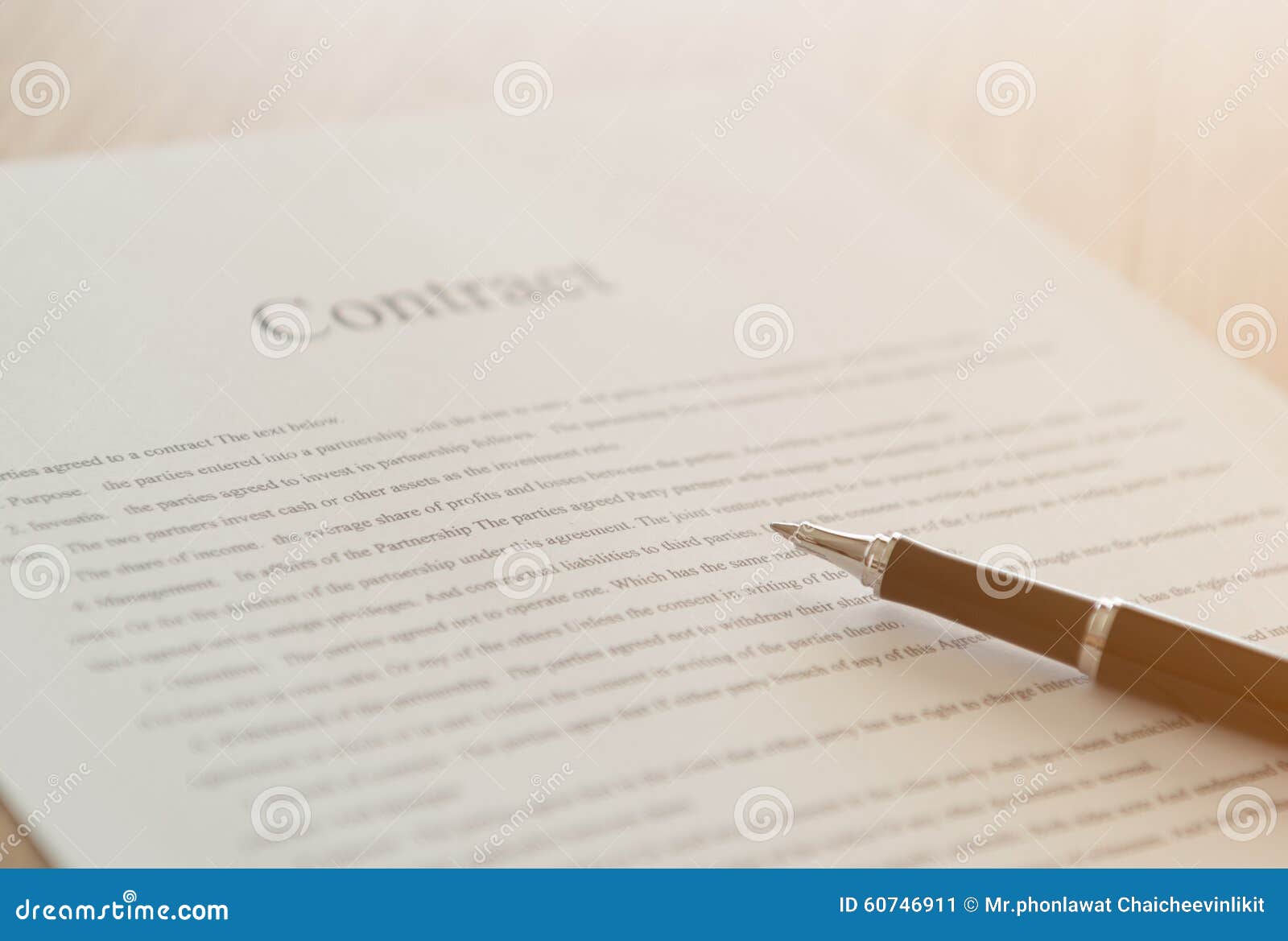 Contract sign stock image. Image of negotiation, concept - 60746911