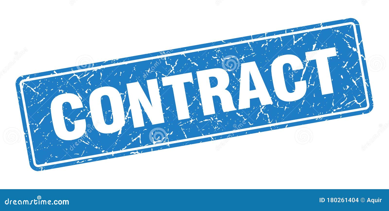 Contract Sign. Contract Grunge Stamp Stock Vector - Illustration of ...